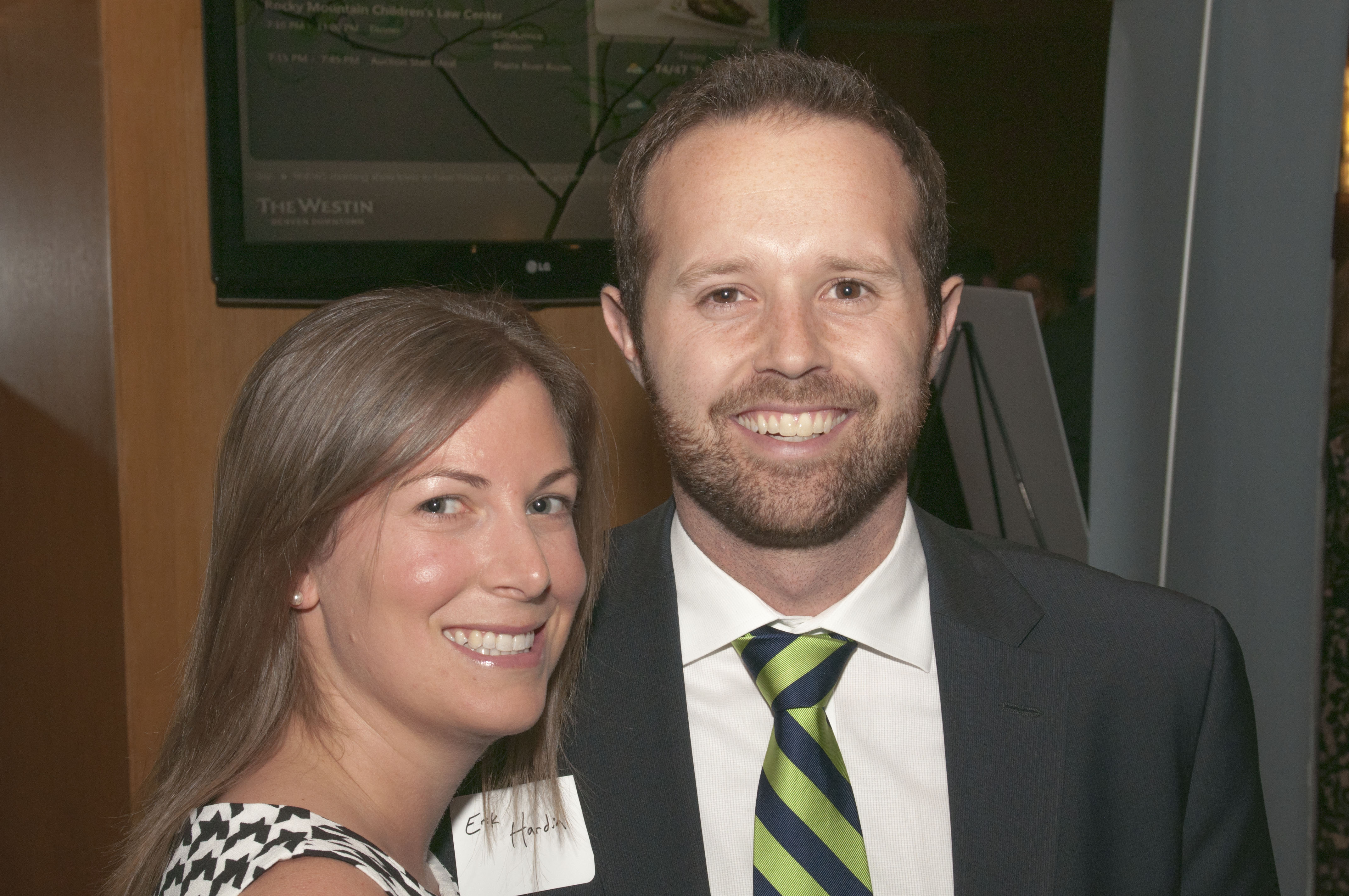 Lisa and Erik Hardin