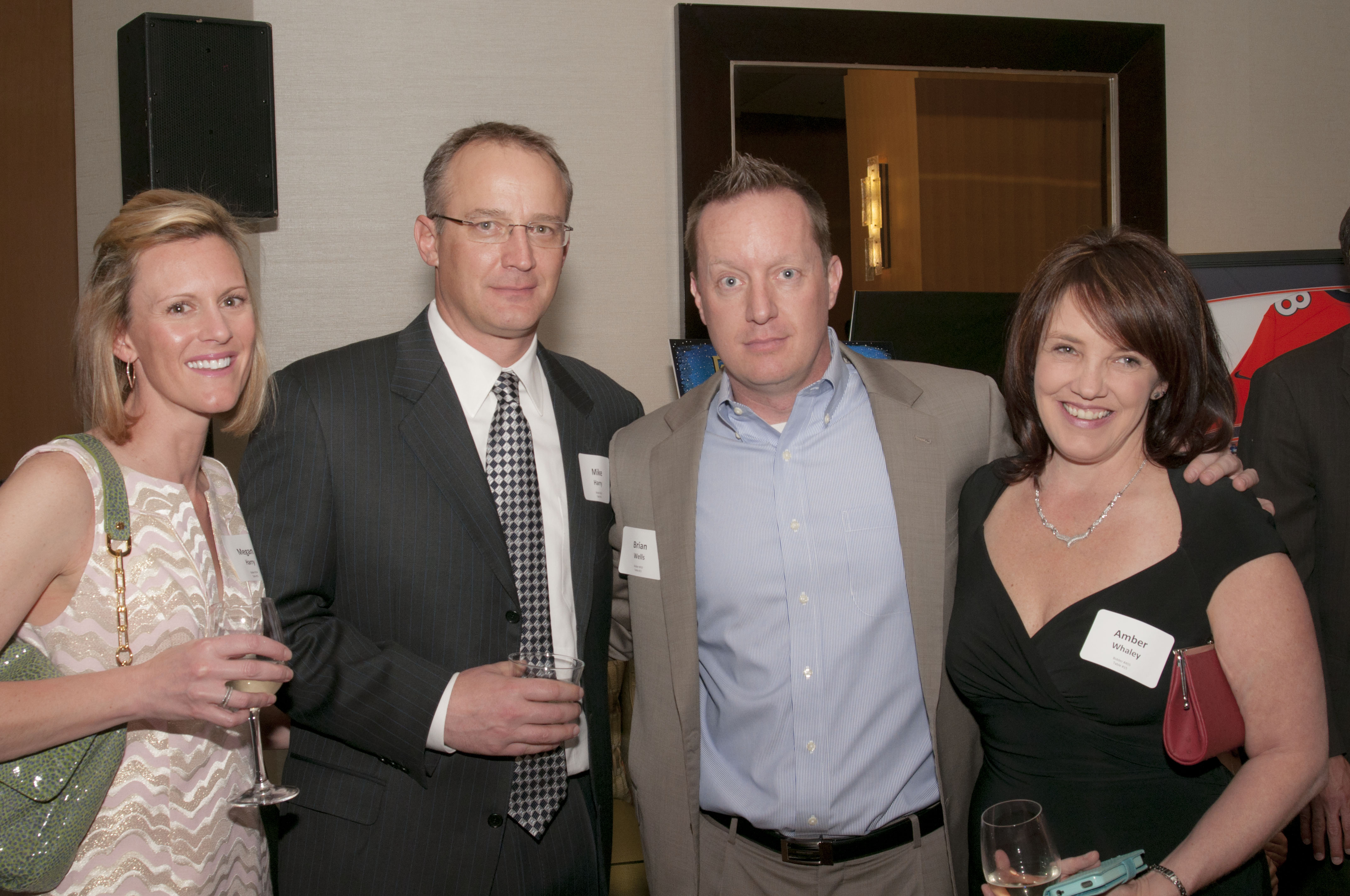 Meagan and Mike Harry, Brian Wells, Amber WhaleyP