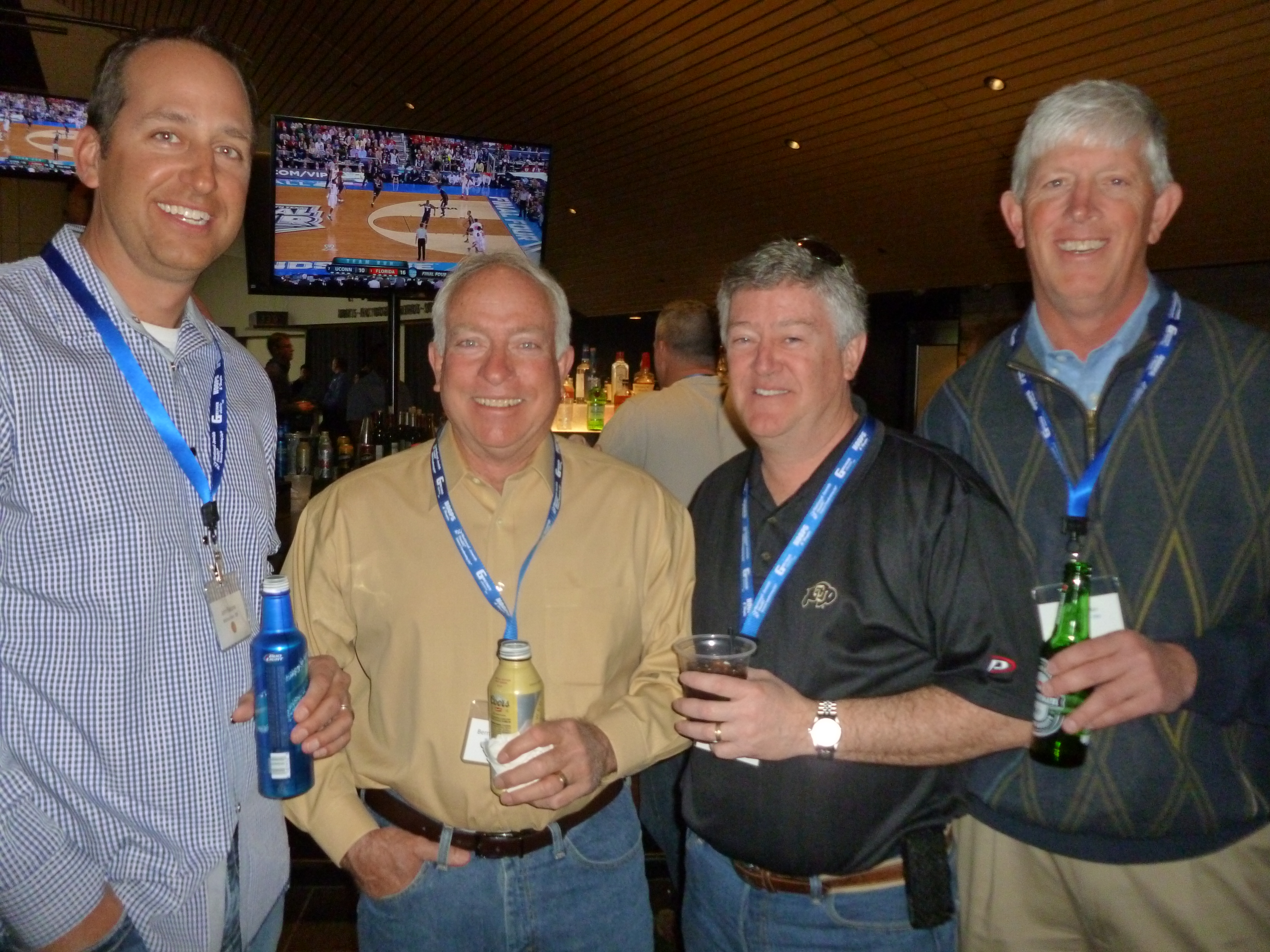 (l to r): John Falzone, Bernie Hockenberry, Rob McDaniel and Steve Kuger
