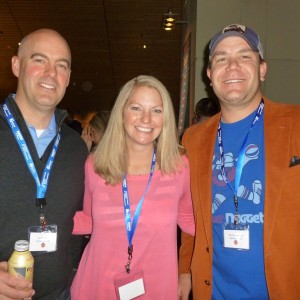 Brian Hodson (left) and Dustin Ditri
