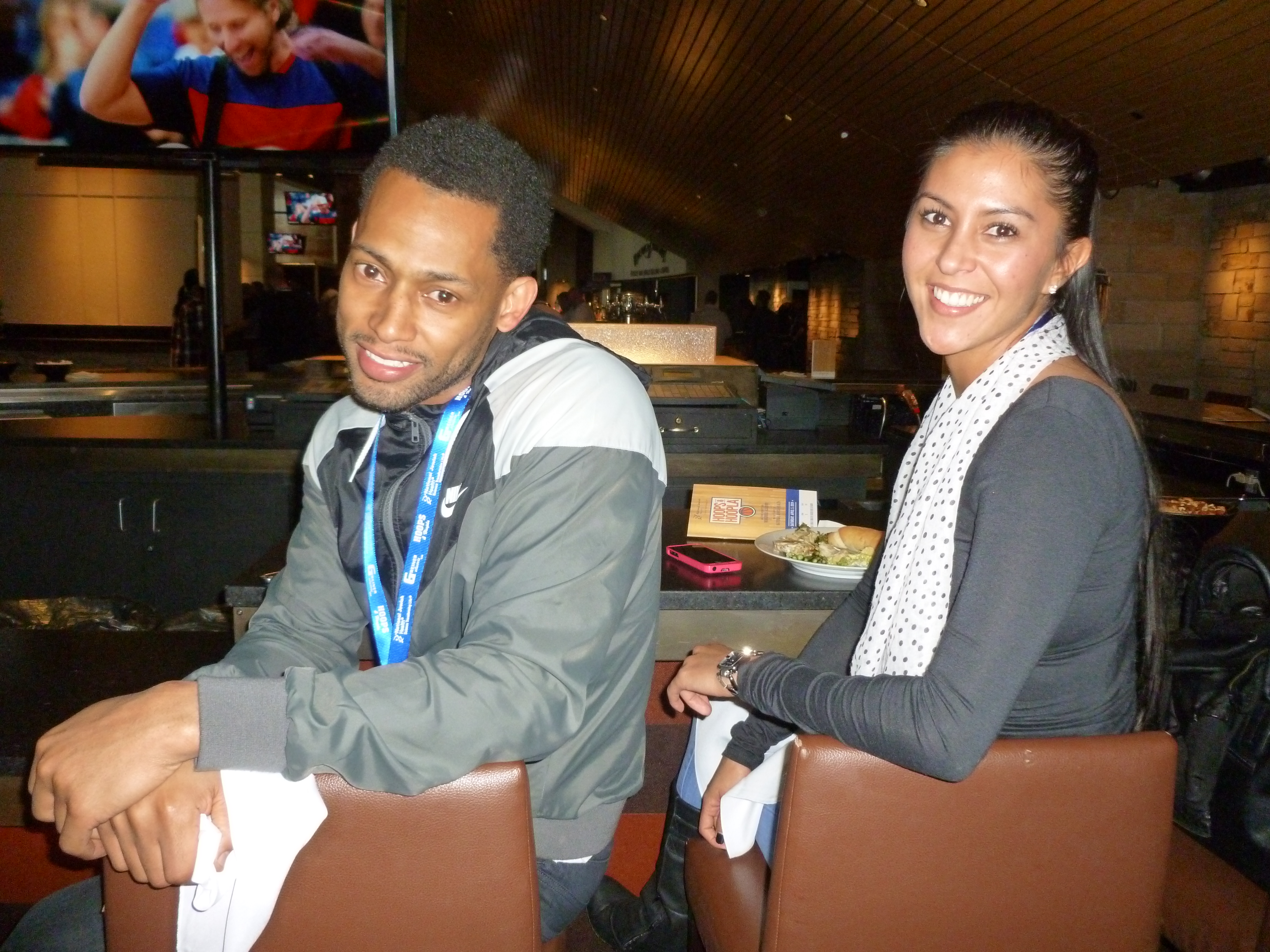 Nick Graham and Maria Martin