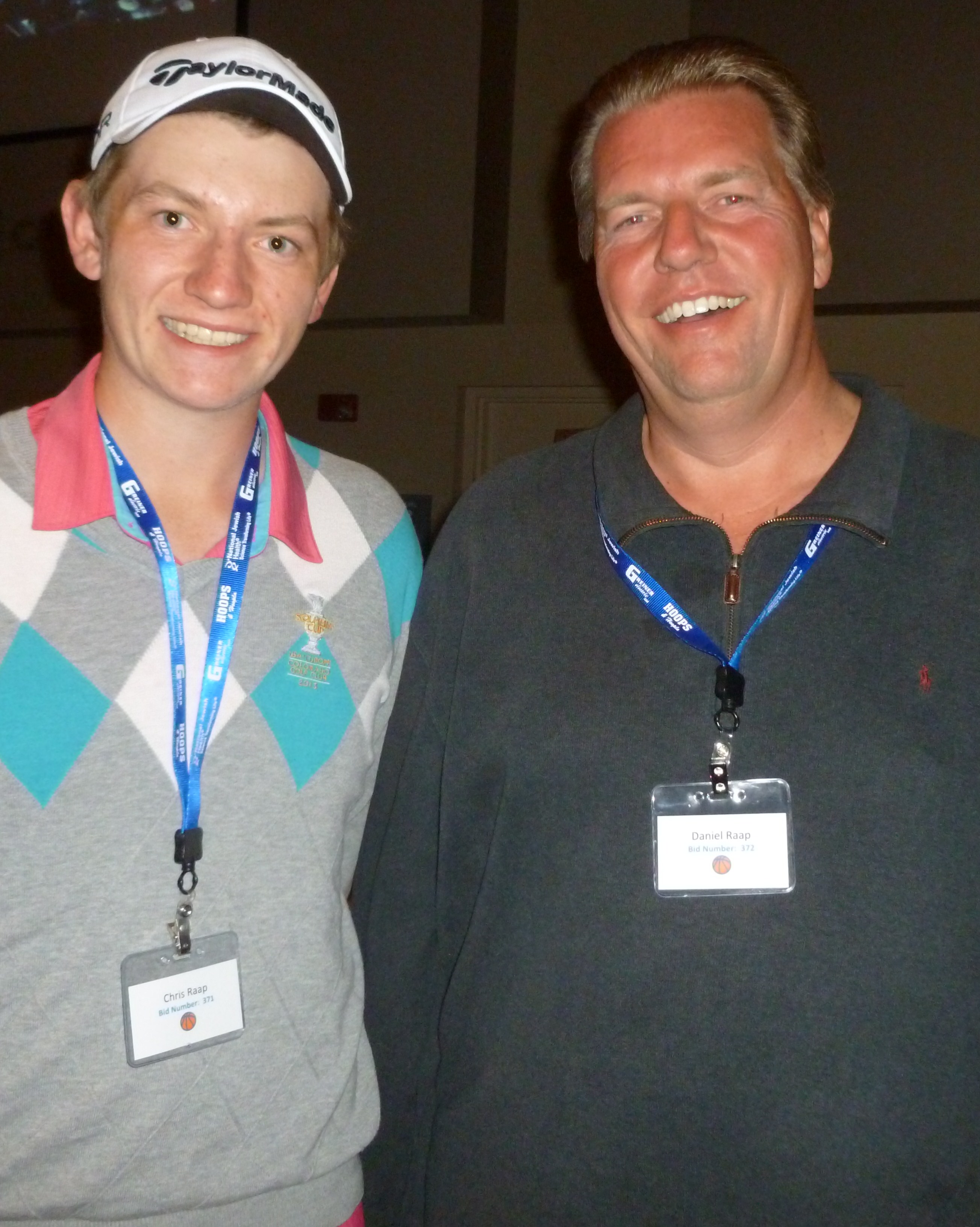 Chris Rapp (left) and Daniel Rapp