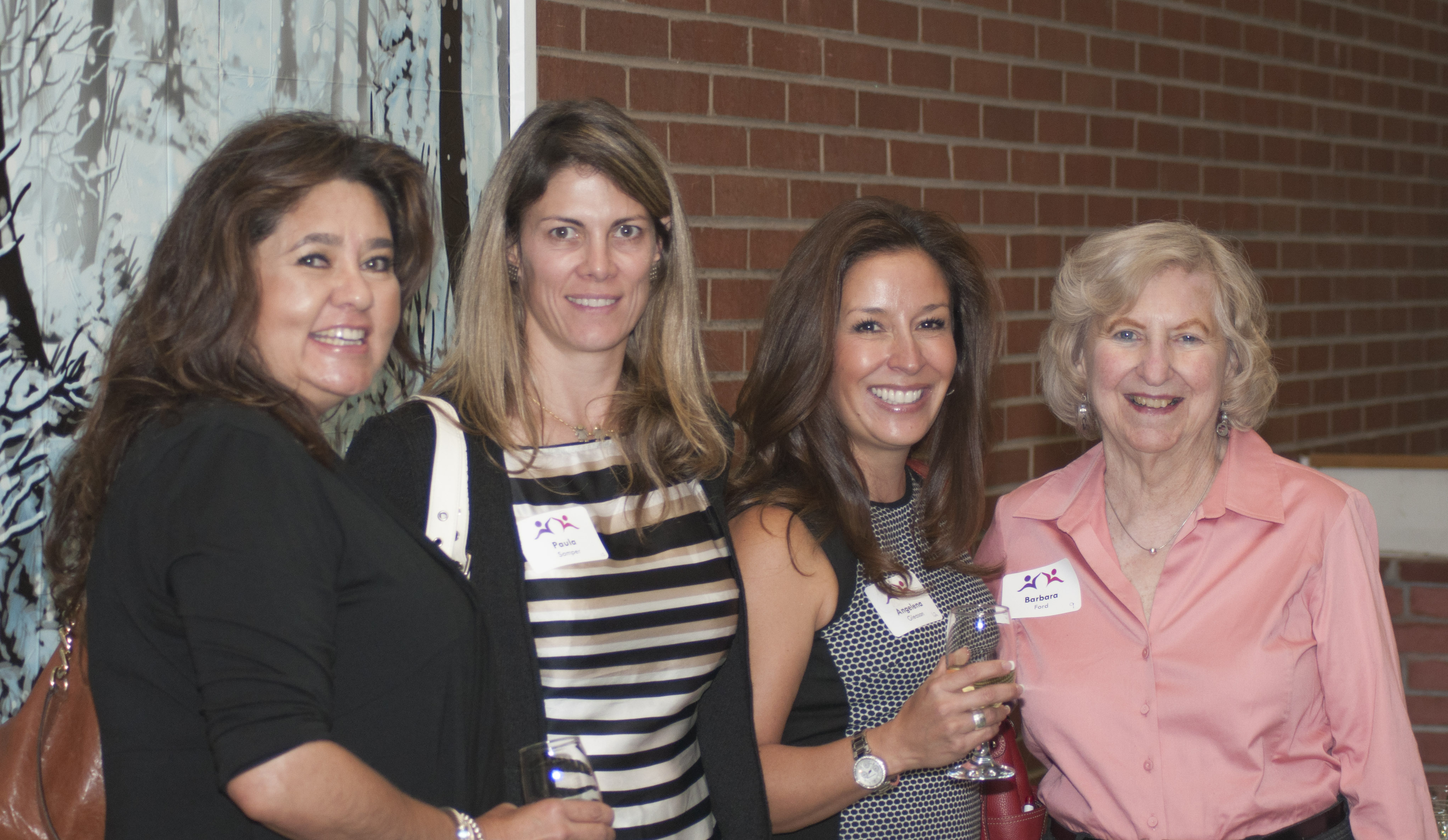 Stephanie Mishoe, Paula Samper, Angelena Gleason, Barbara Ford