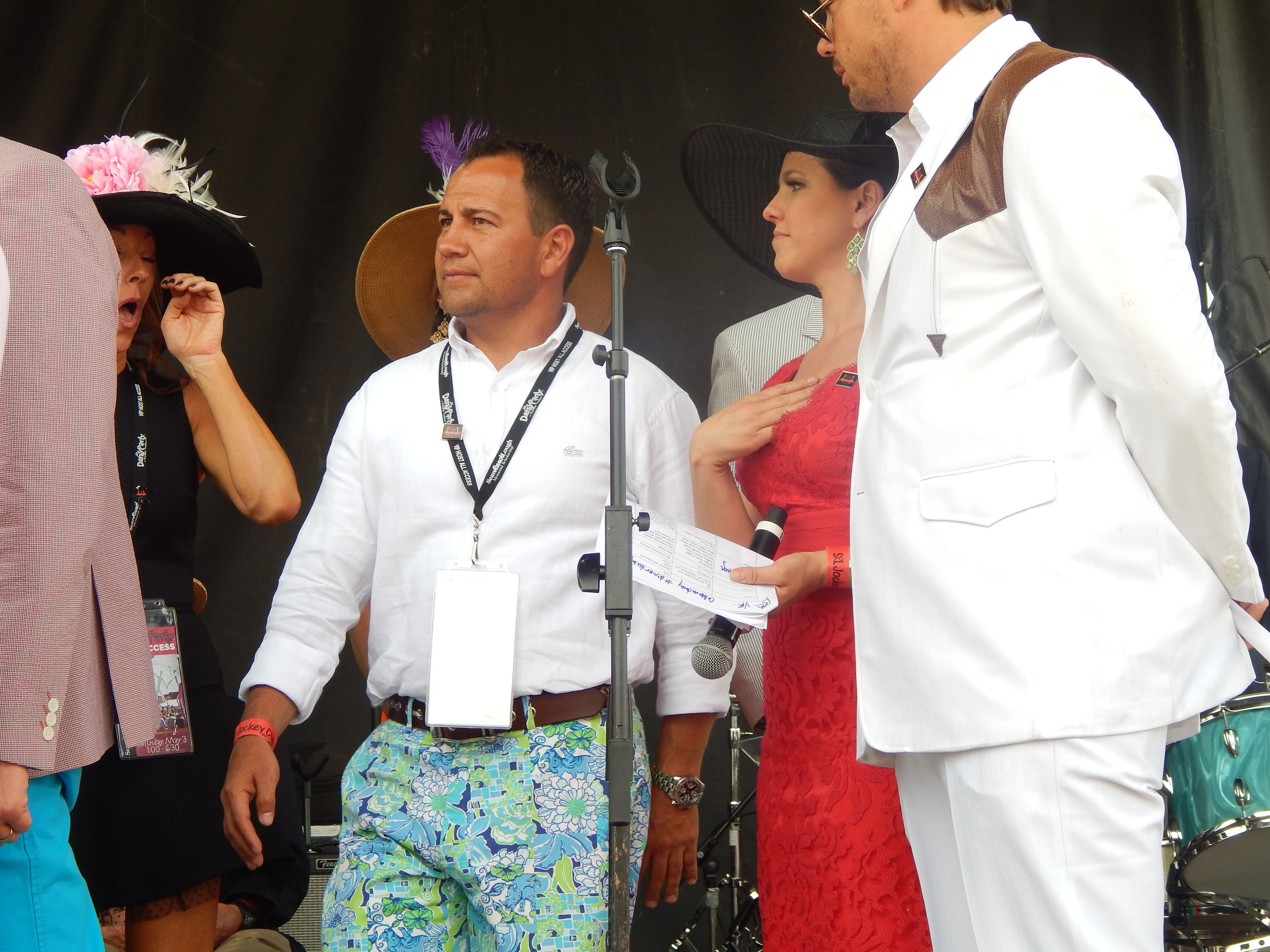 Terrance Hunt and some of the committee members before scholarships are ...