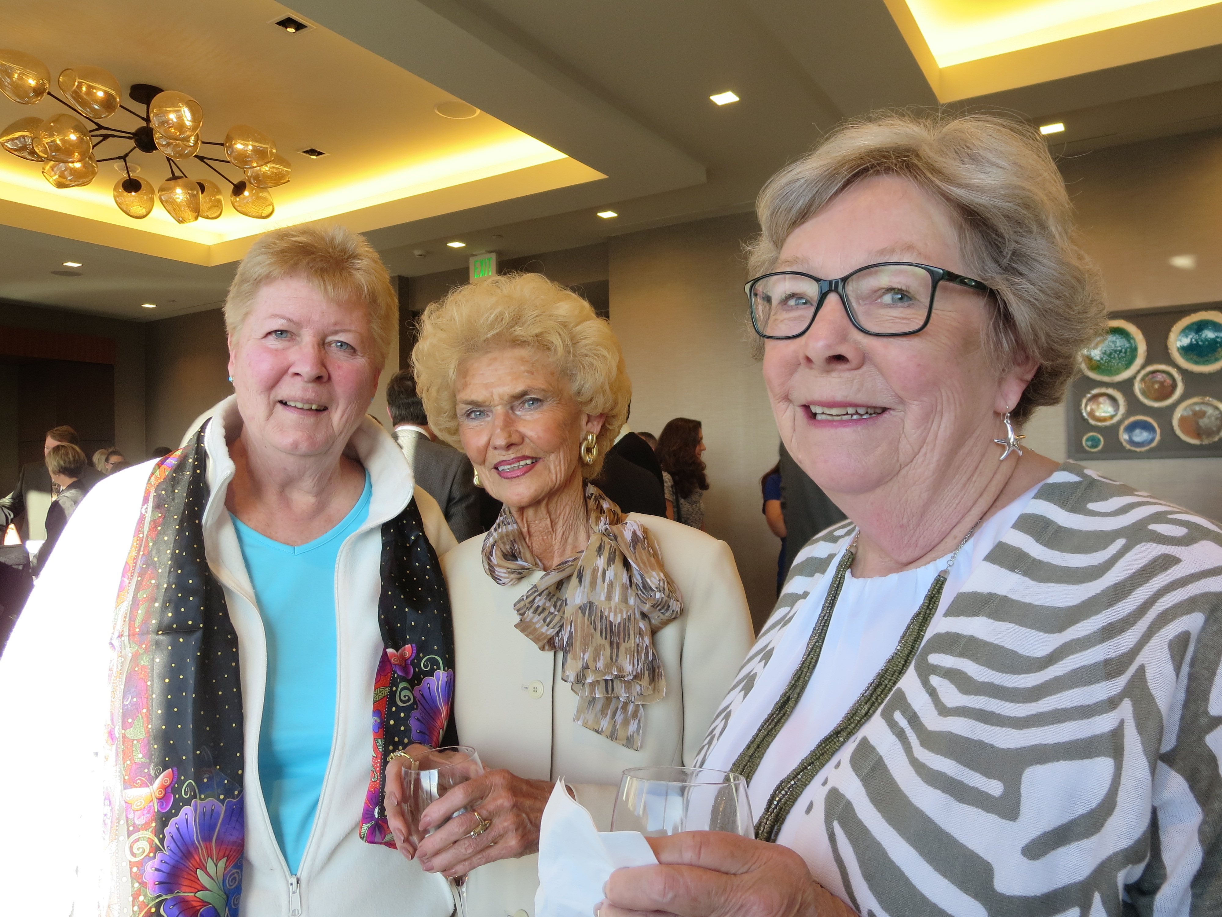 L to R: Marilyn Arnold, Sara O'Mary, Kathy Wheeler