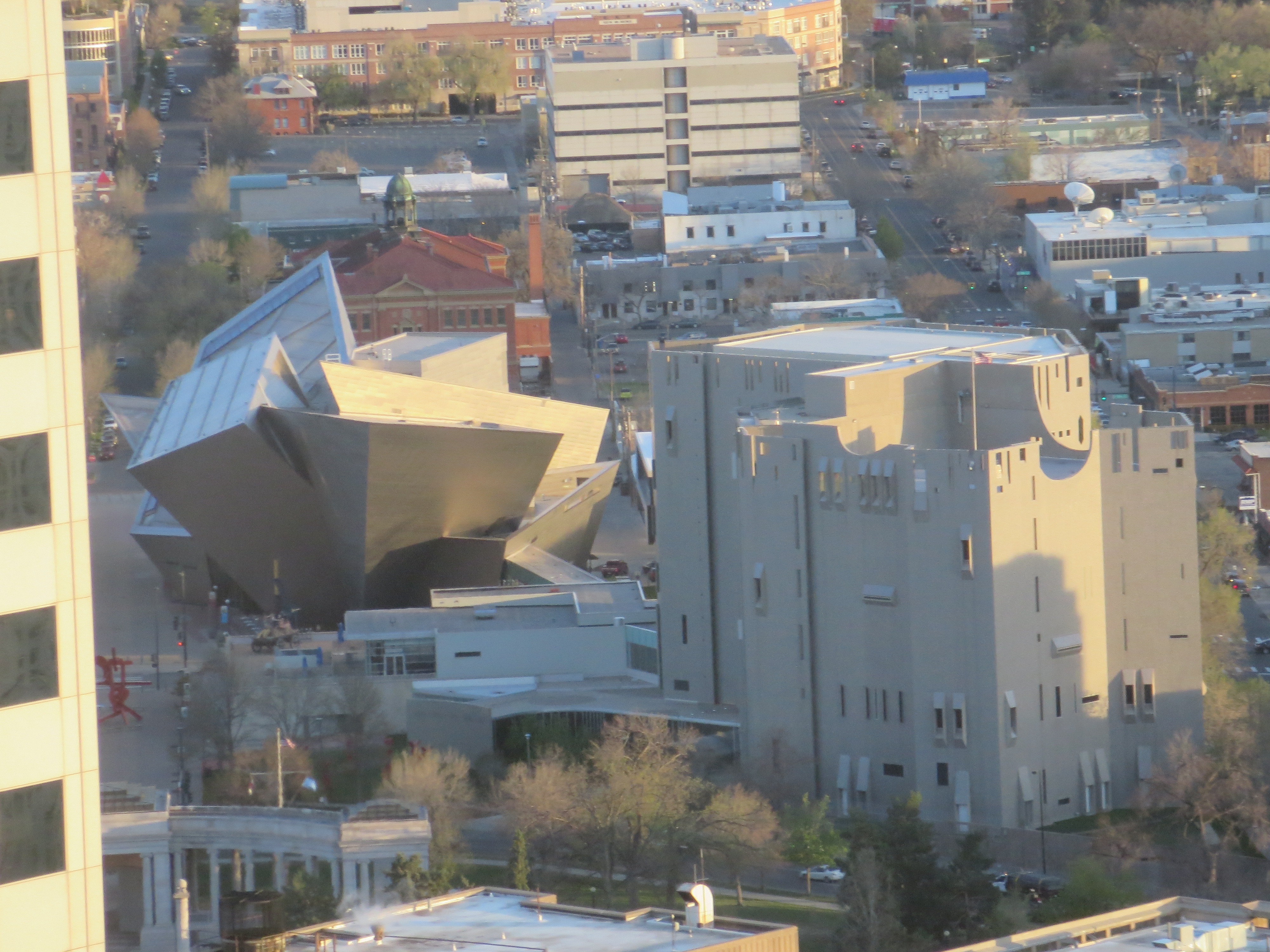 Denver Art Museum from the Pinnacle Club