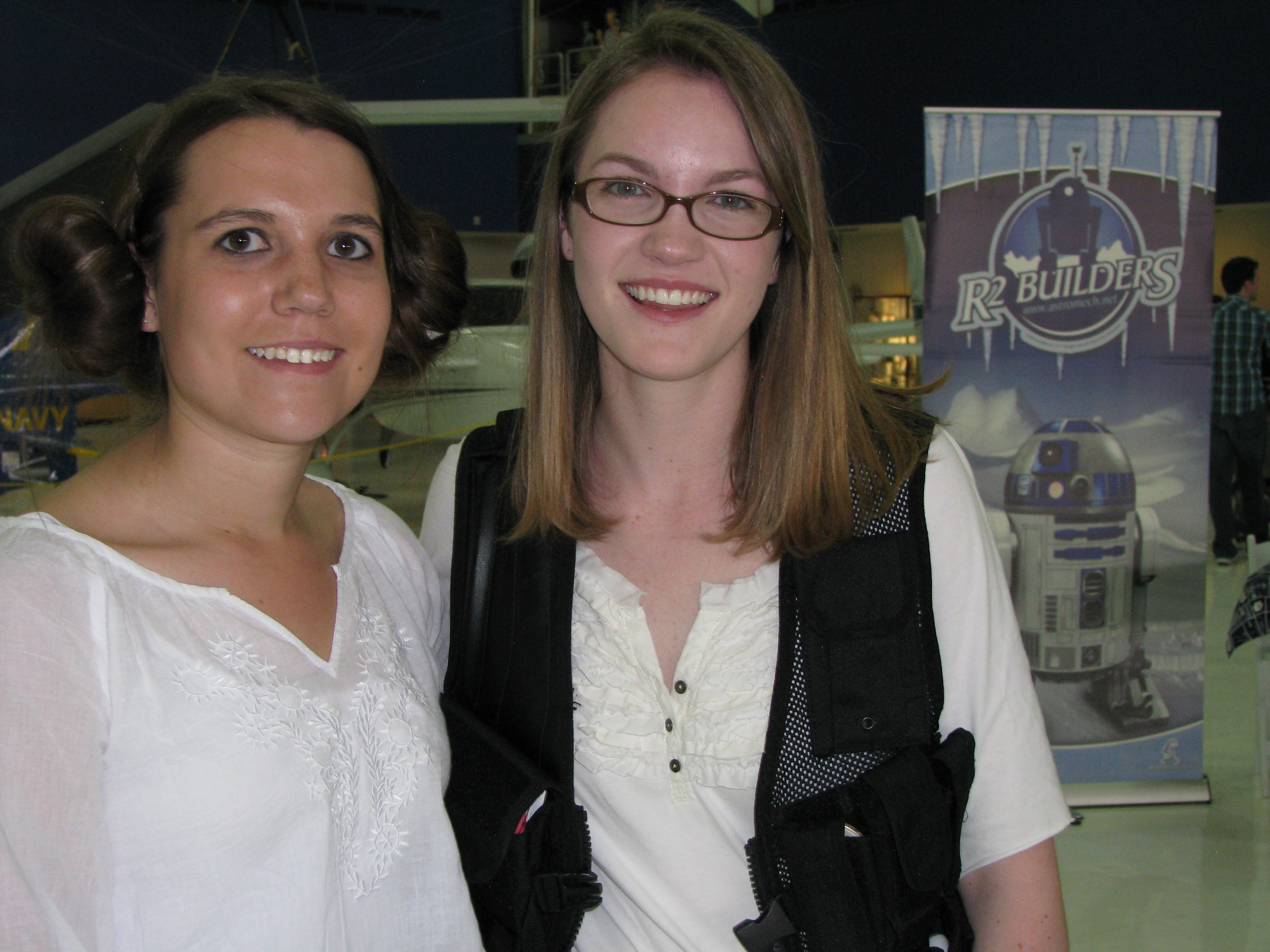 Good friends Kristi Wheeler, left, and Zoe Morgan venture to Star Wars ...