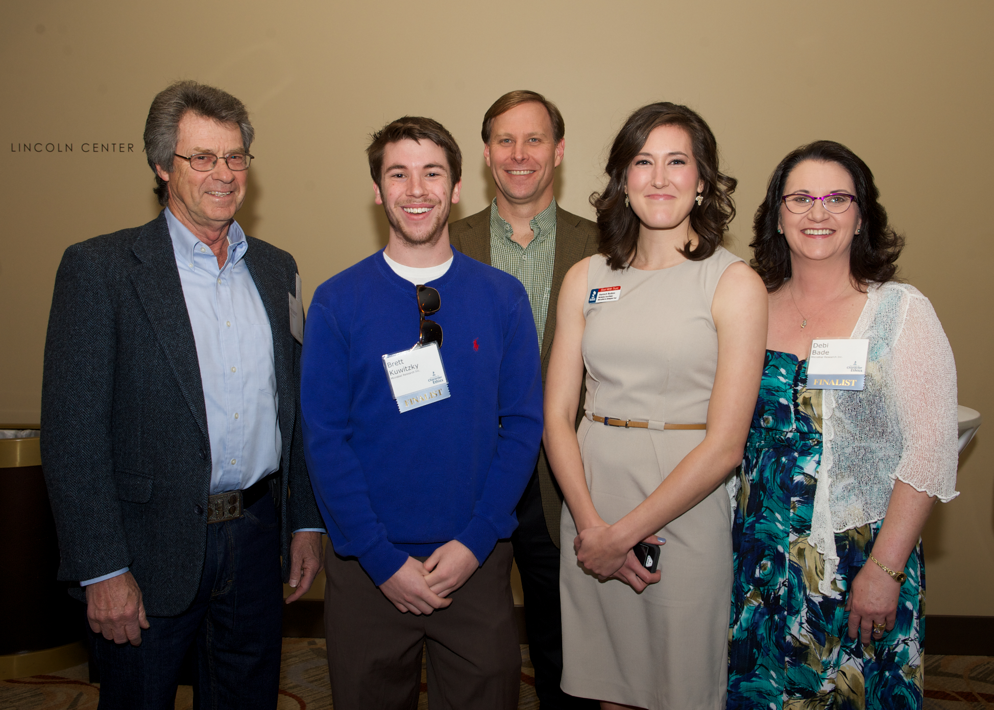 Joe Haralson, left, Brett Kuwitzy, Tad Borrett, Hannah Button, and Debi ...