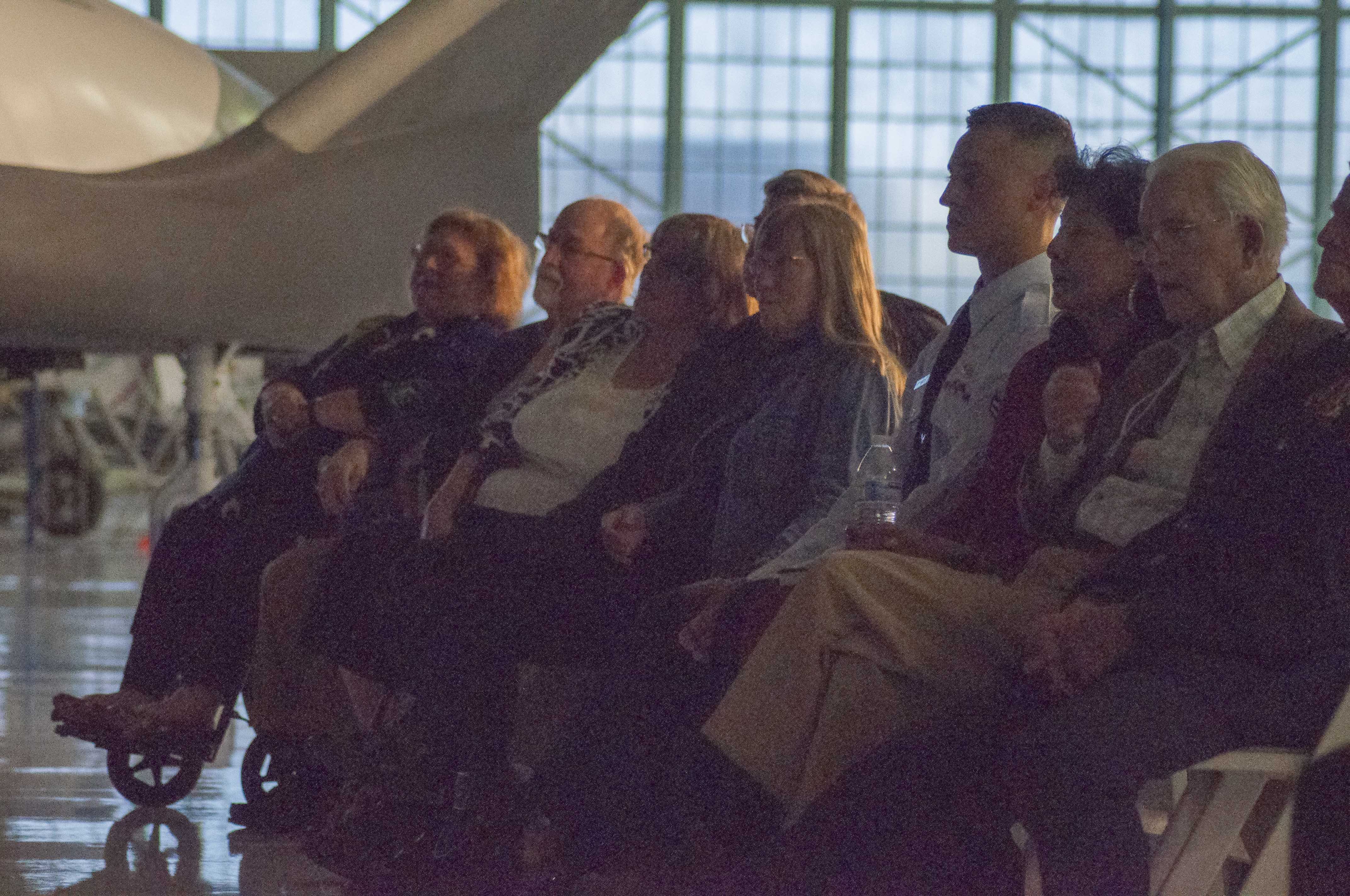 Some 300 guests arrived for the Wings program