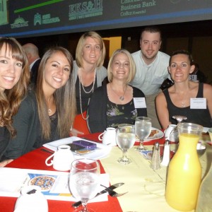 Robyn Burns (left) and Carley Piper