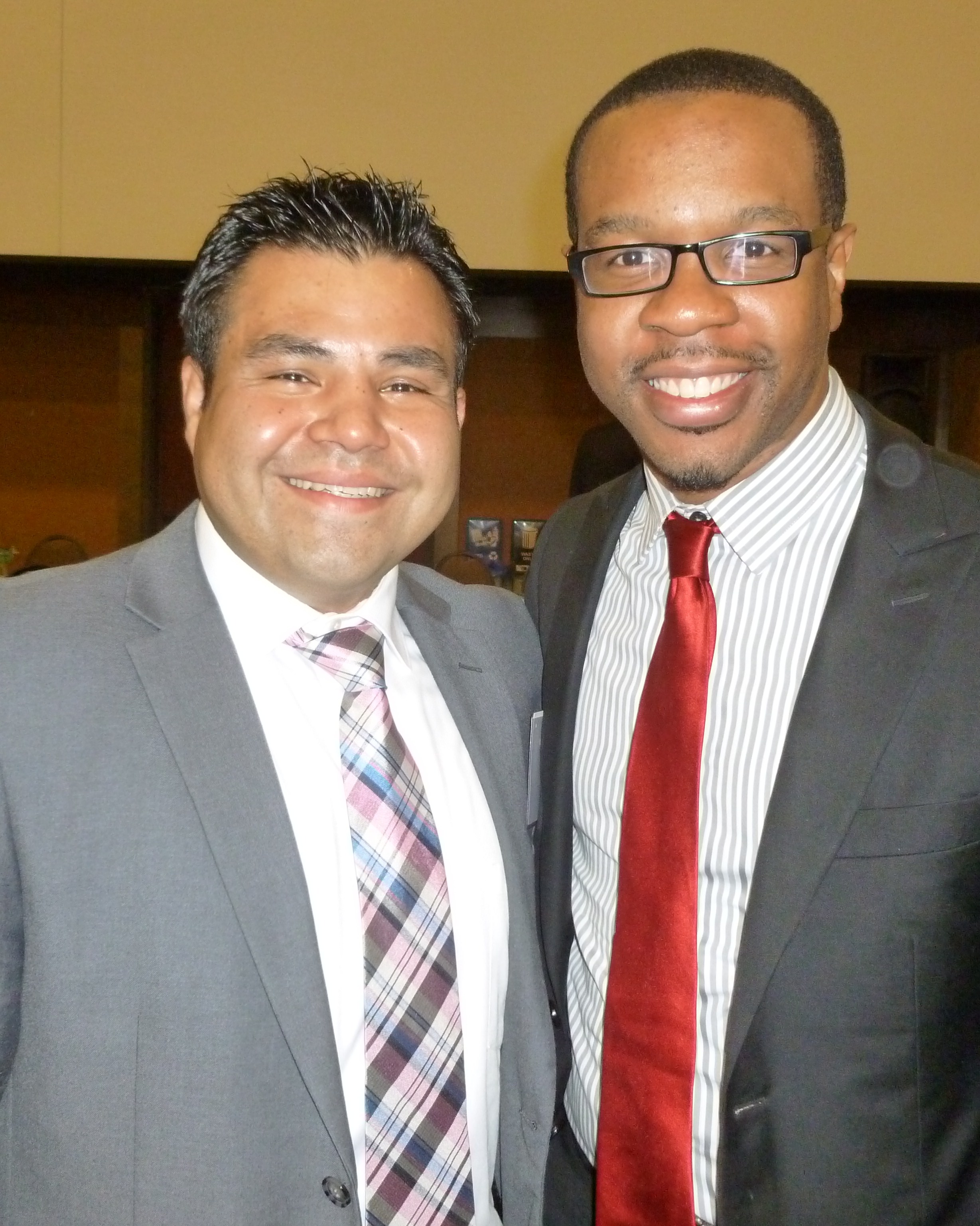 Andrew Castillo (left) and Eddie Koen