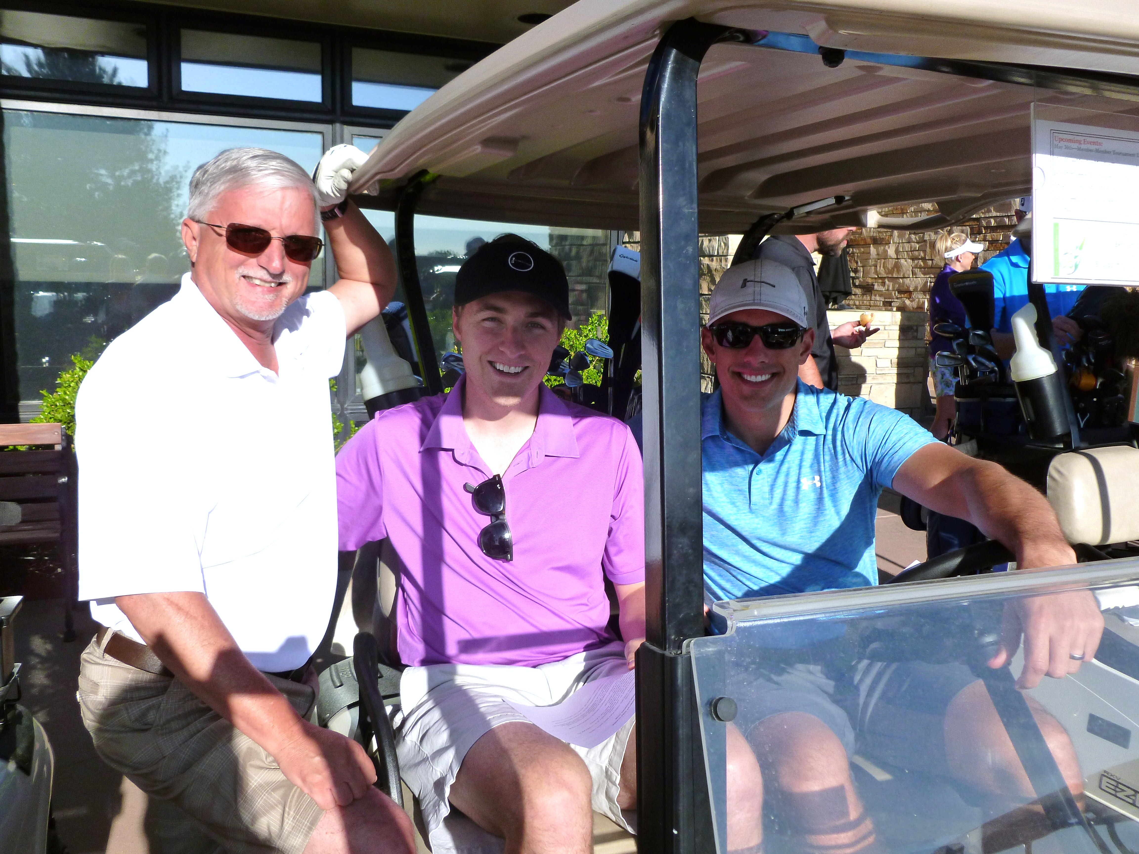(l to r): Kevin Stocker, Kevin Mattice and Matt Evelyn