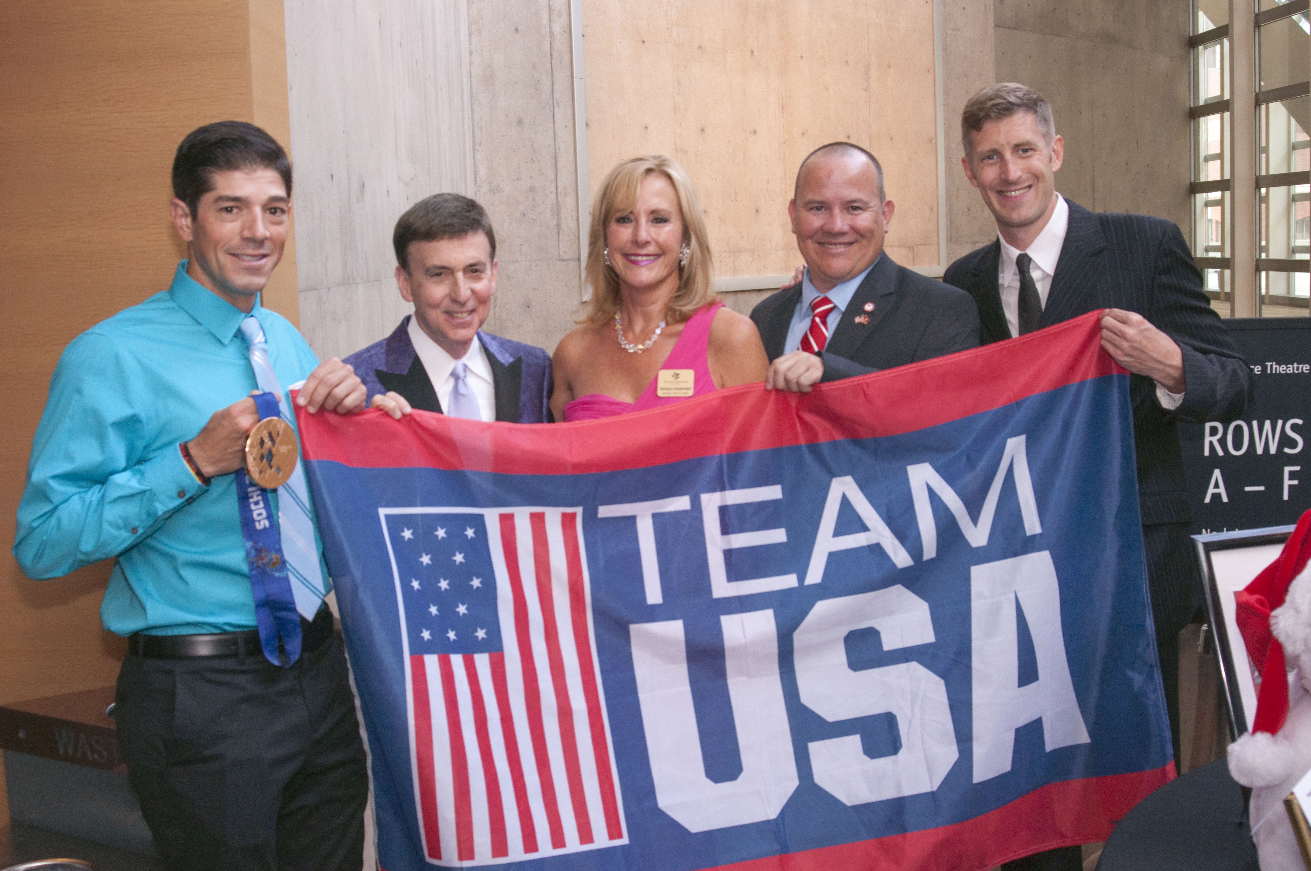 Keith Gabel, Carl Topilow, Barbara Vonderheid, Jon Lujan, Joey Cheek