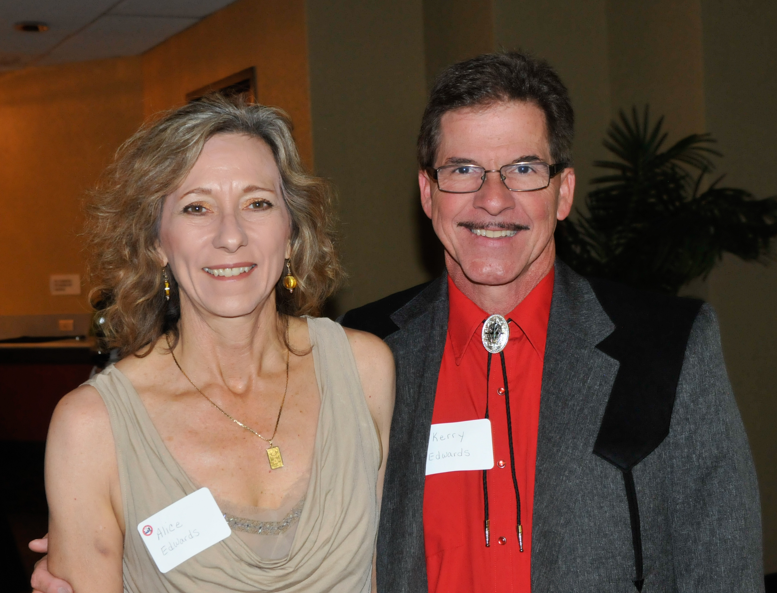 Alice and Kerry Edwards