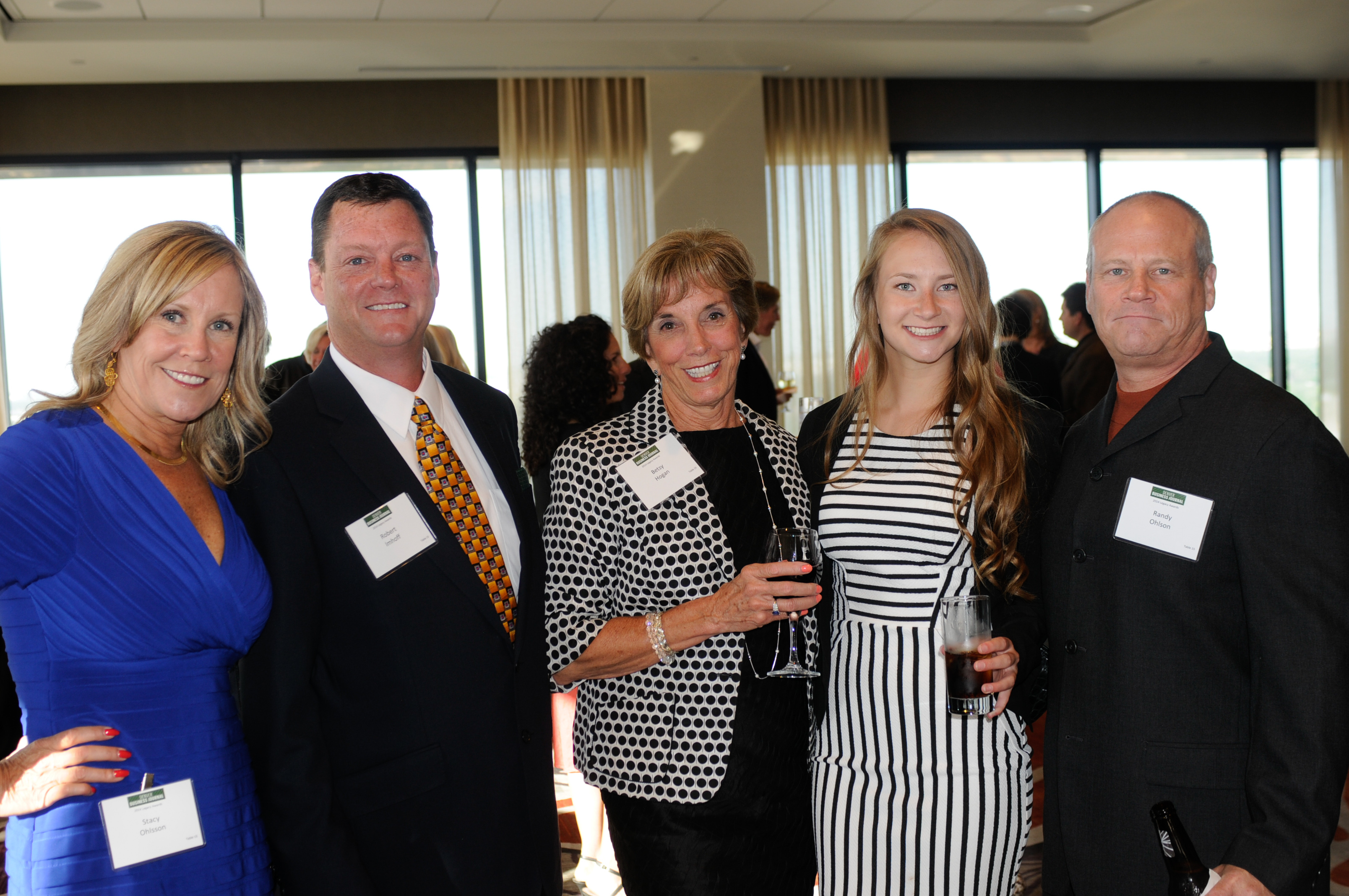 Friends and family of Walt Imhoff: Stacy Ohlsson, Robert Imhoff, Betsy ...