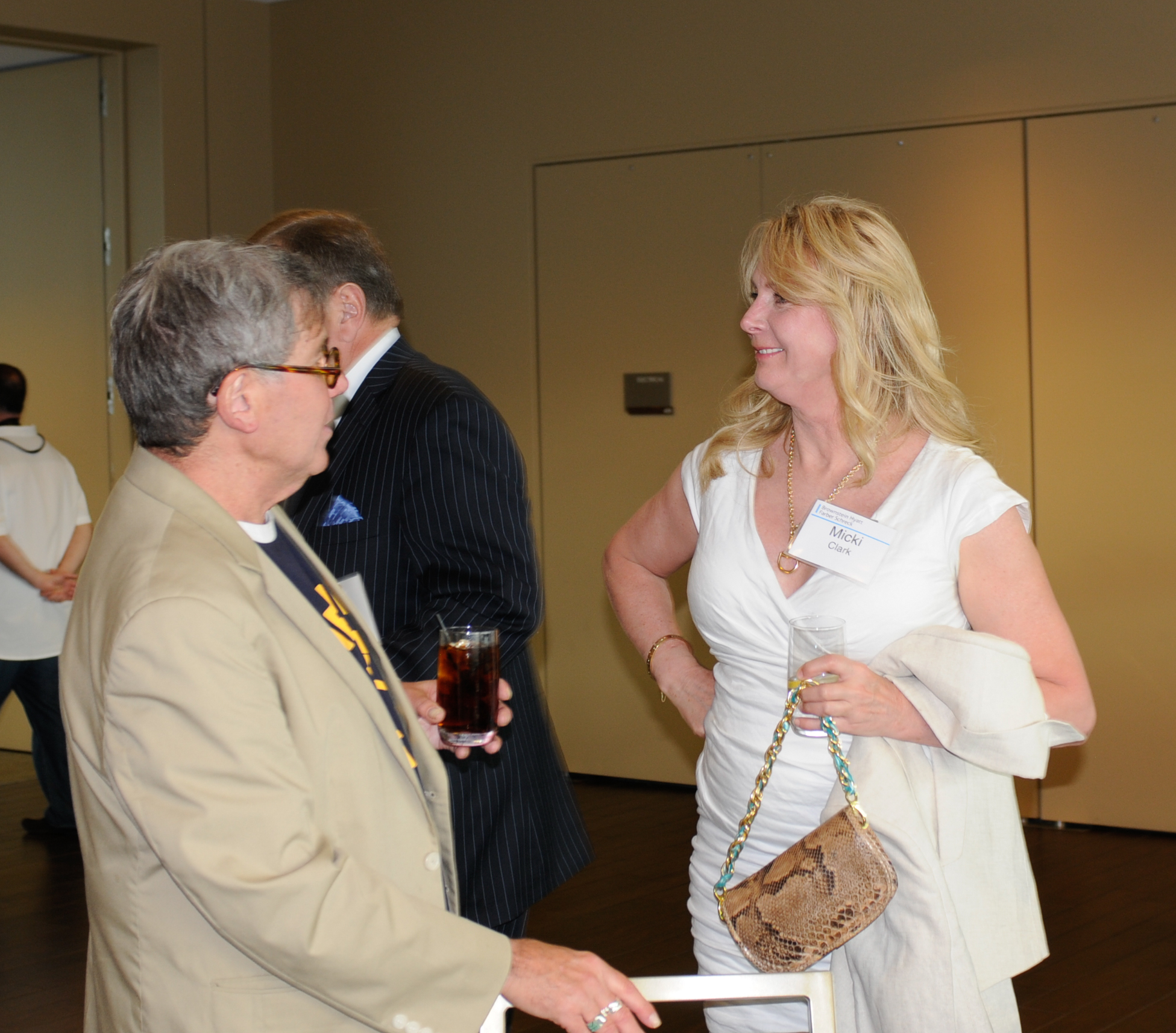 Chuck Morris chats with Micki Clark