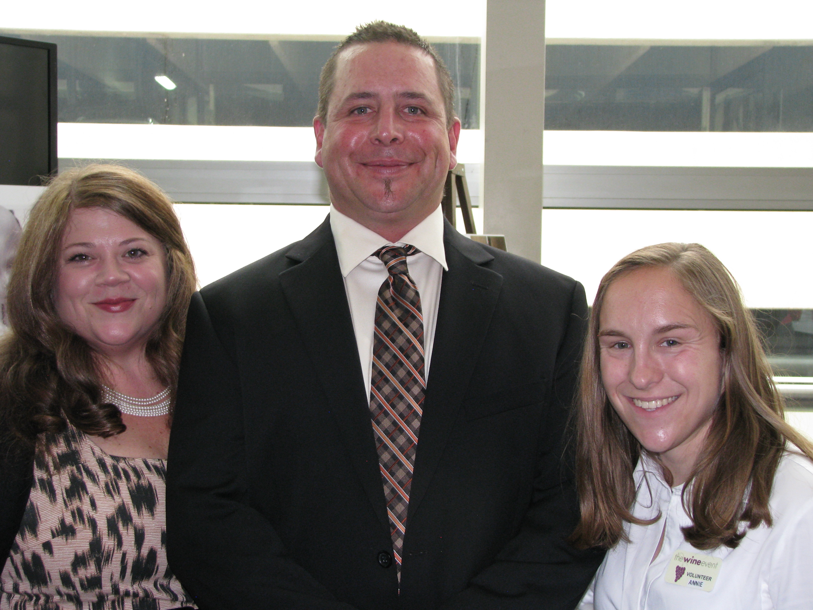 Event Chairs Melissa and Kevin Hopkins, left, with Annie Gray, Chair of ...