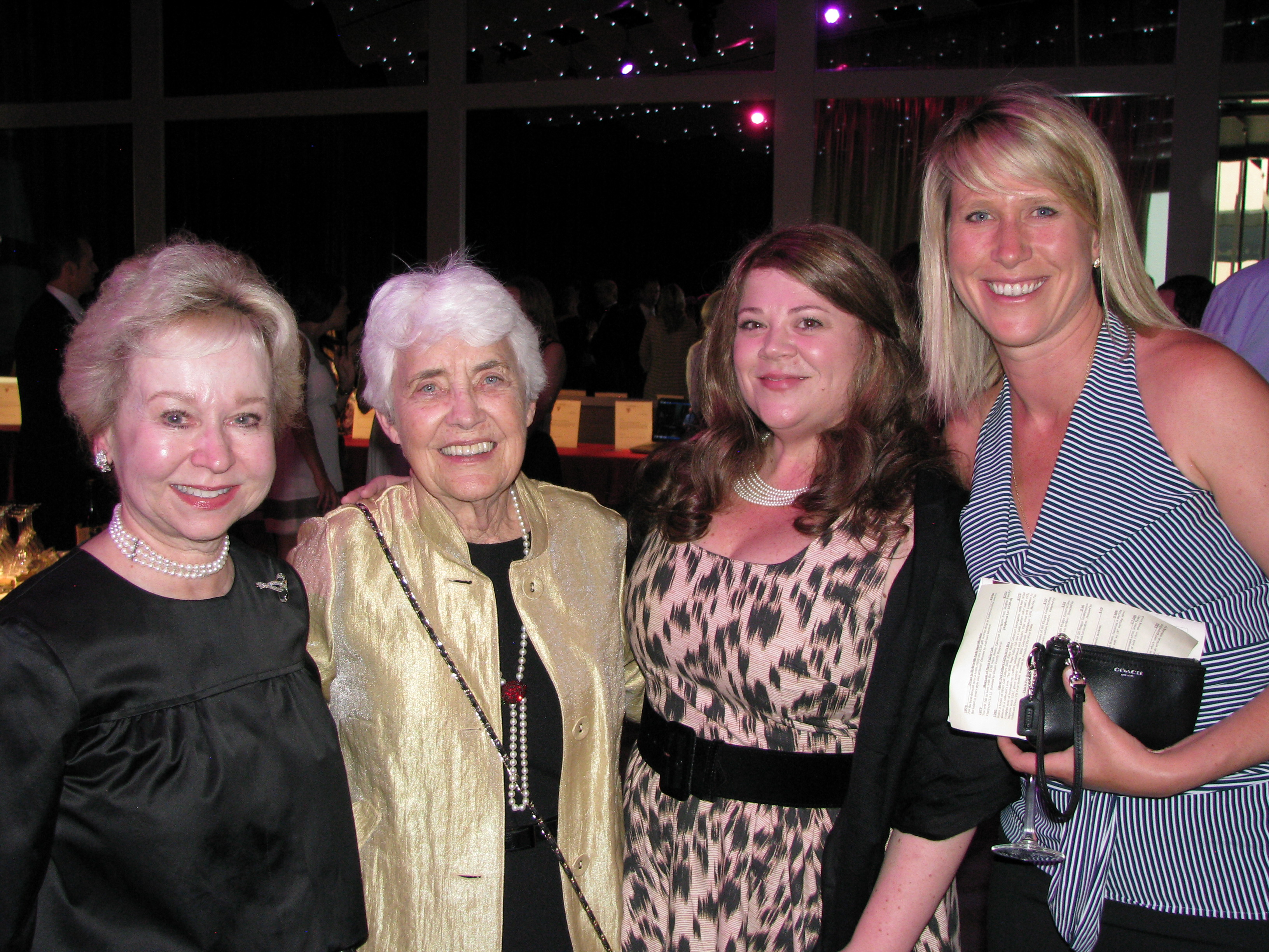 Board members Kathleen McBride, left, Joys Butler, Melissa Hopkins and ...