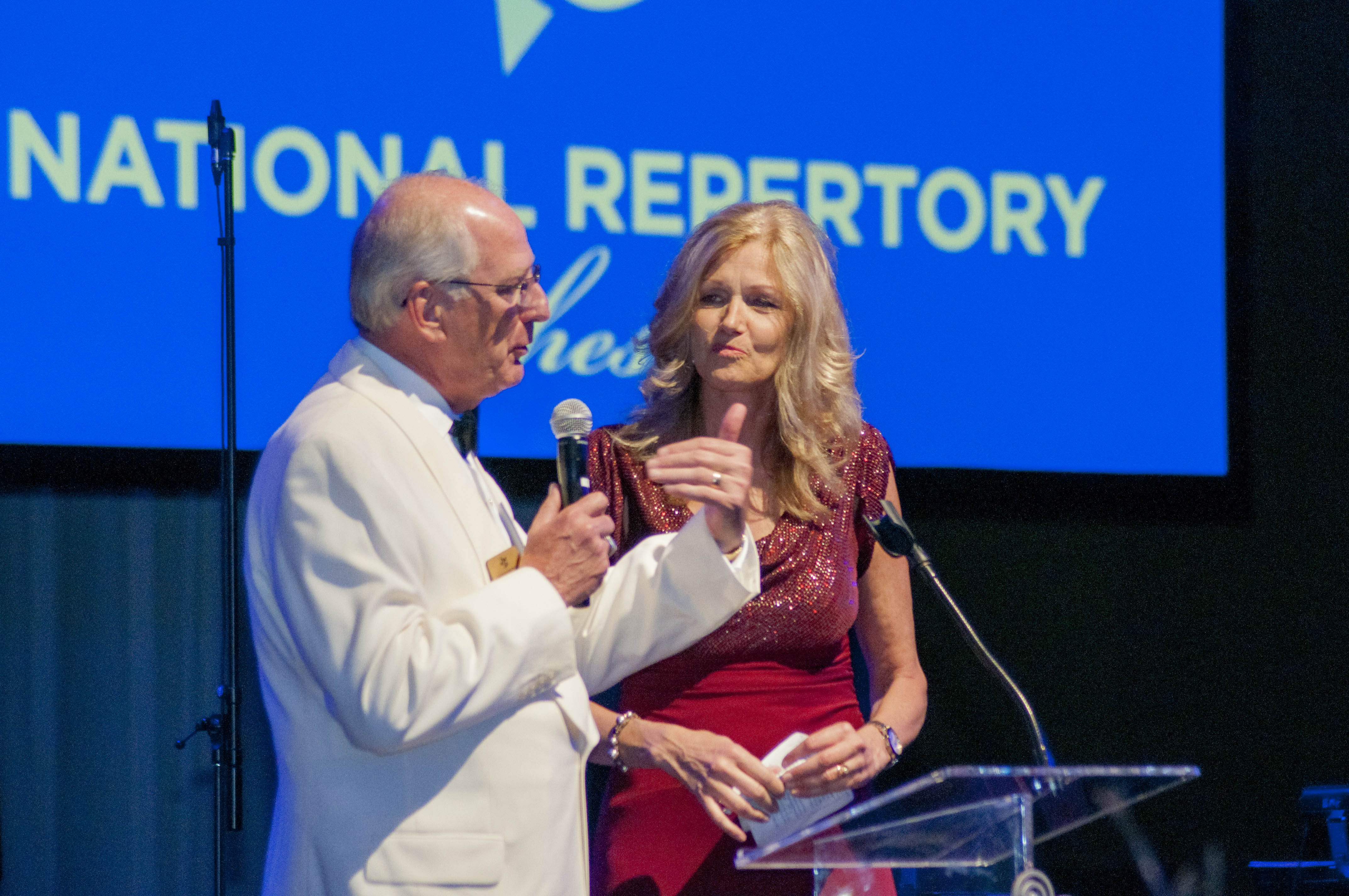 NRO Executive Director Doug Adams and Gala Chair Debbie Welle-Powell