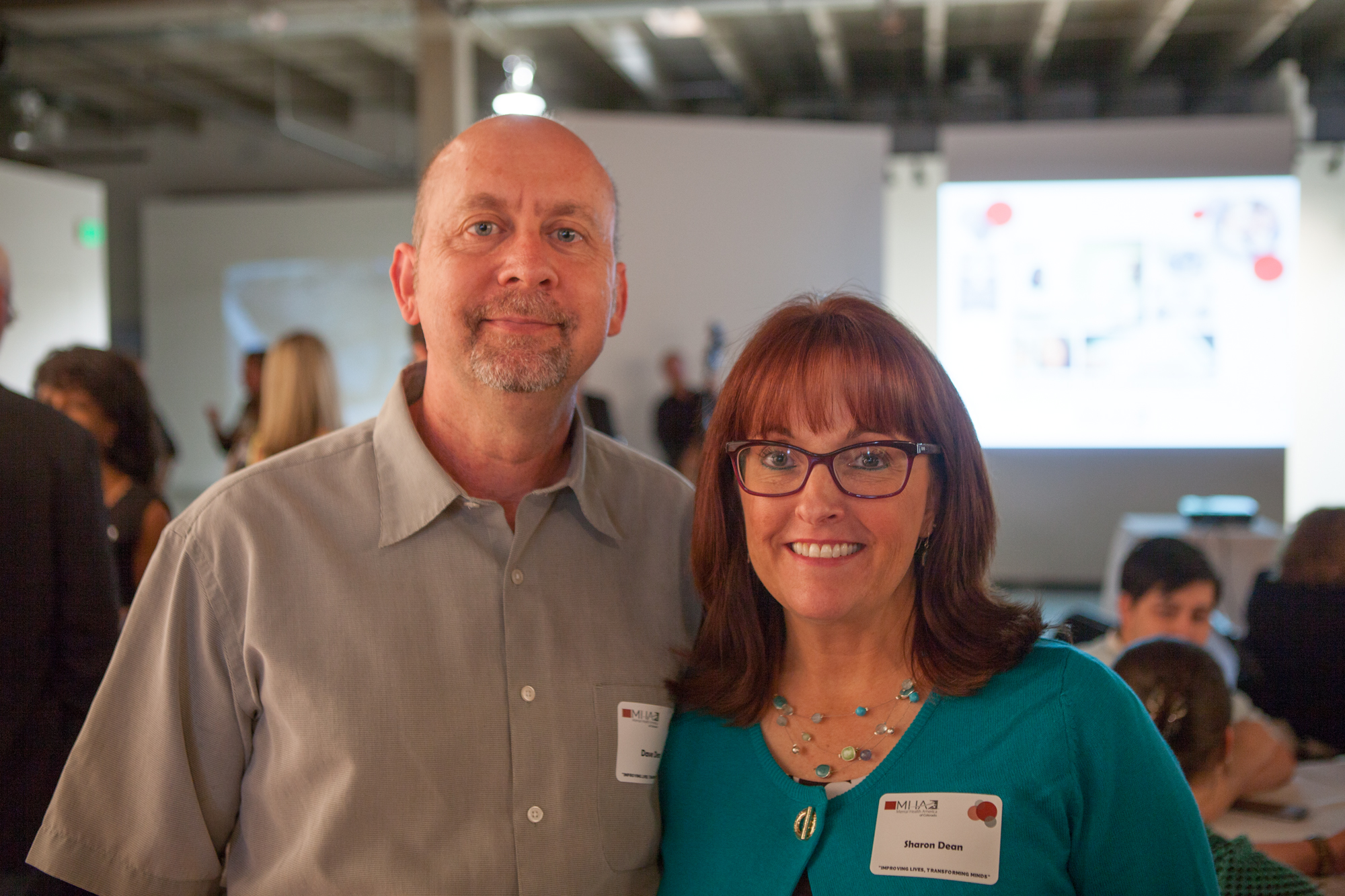From Left : Dave Dean and Sharon Dean