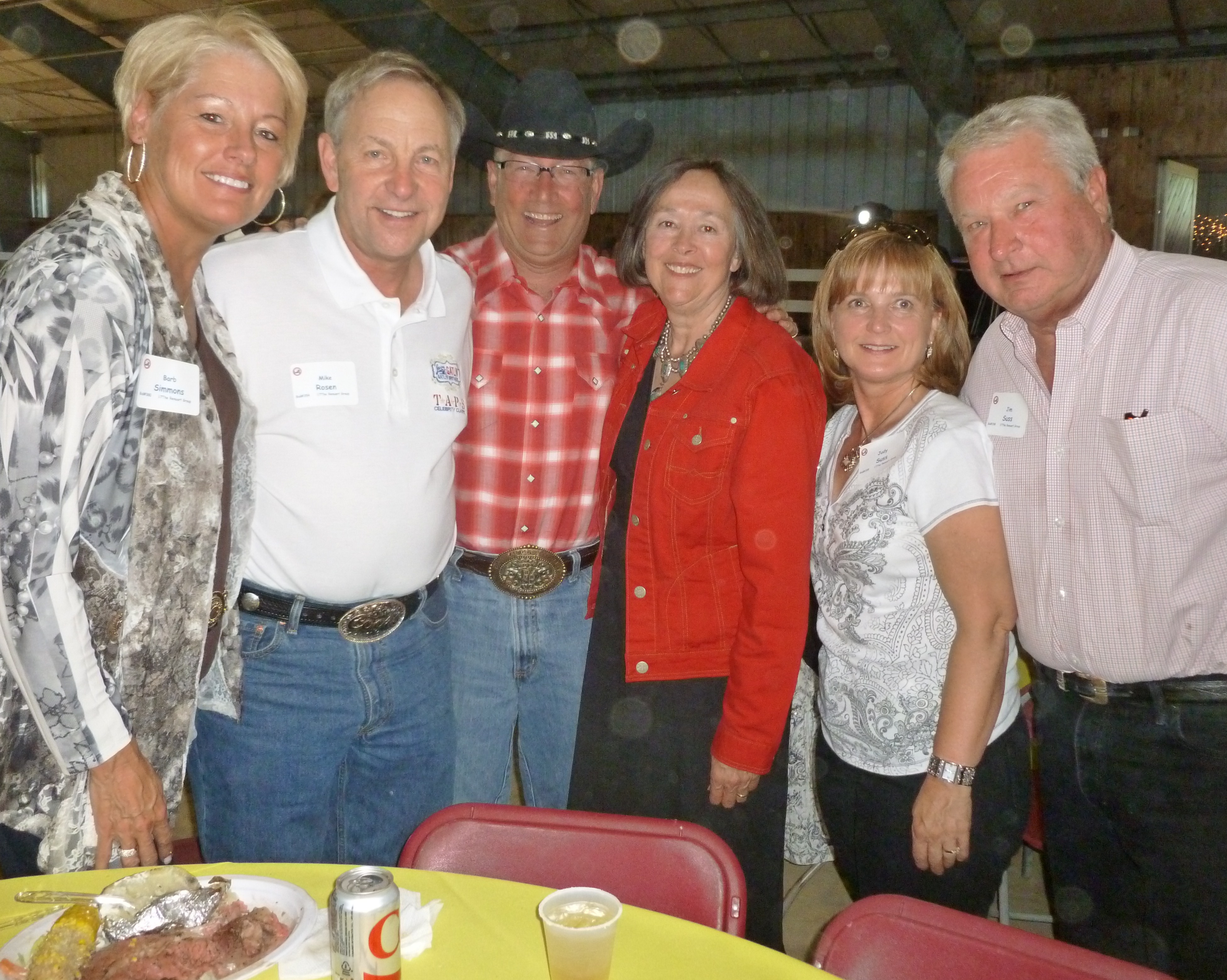 (l to r): Barb Simmons, radio host Mike Rosen, Gen. (Ret.) Gene Renuart ...