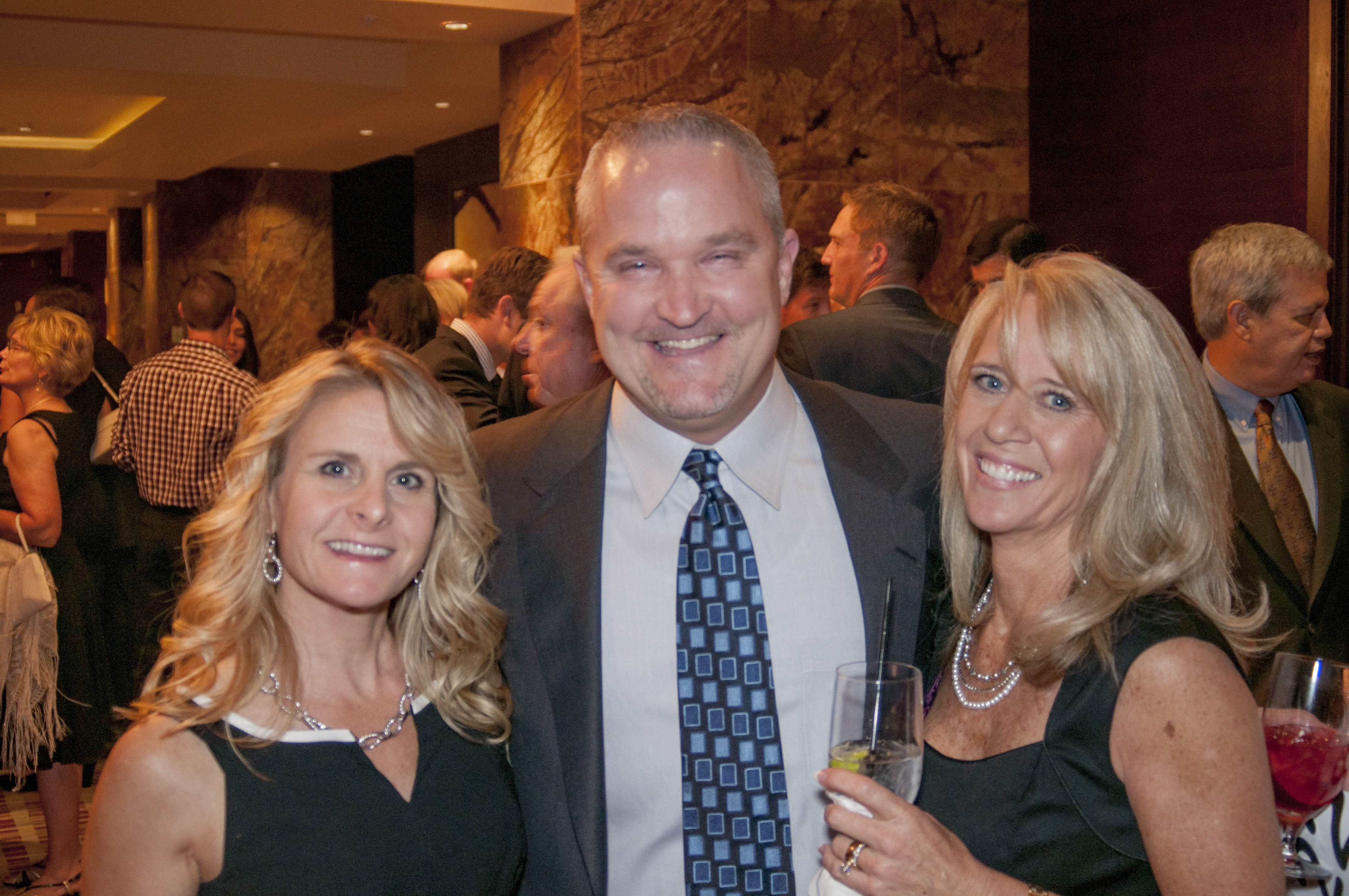 Nikki and Dominick Scrivner, Laurie Hicks