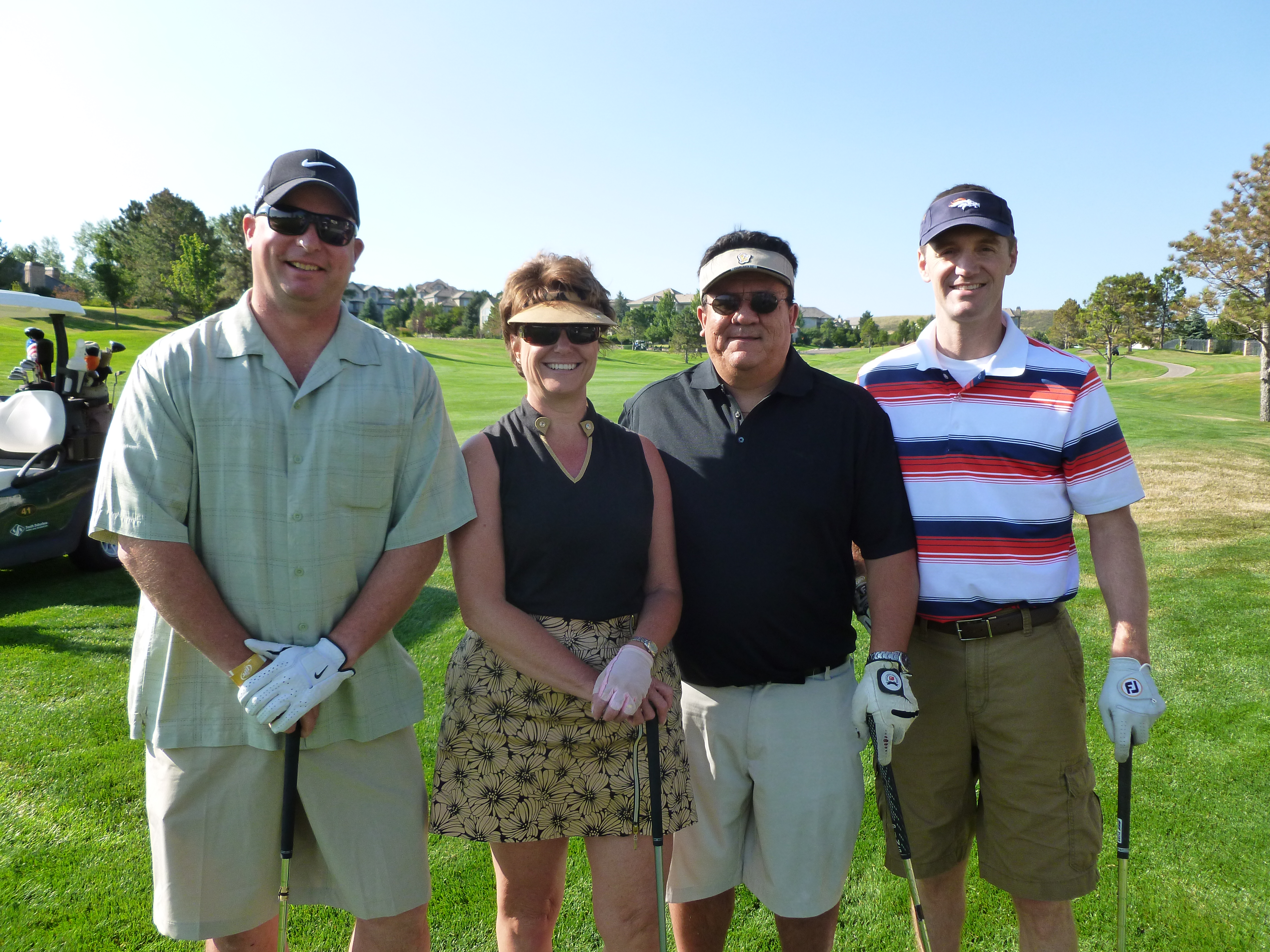 (l to r): Jay Karr, Gail Cosgrove, Tim Aguilar and Jeff Henrickson