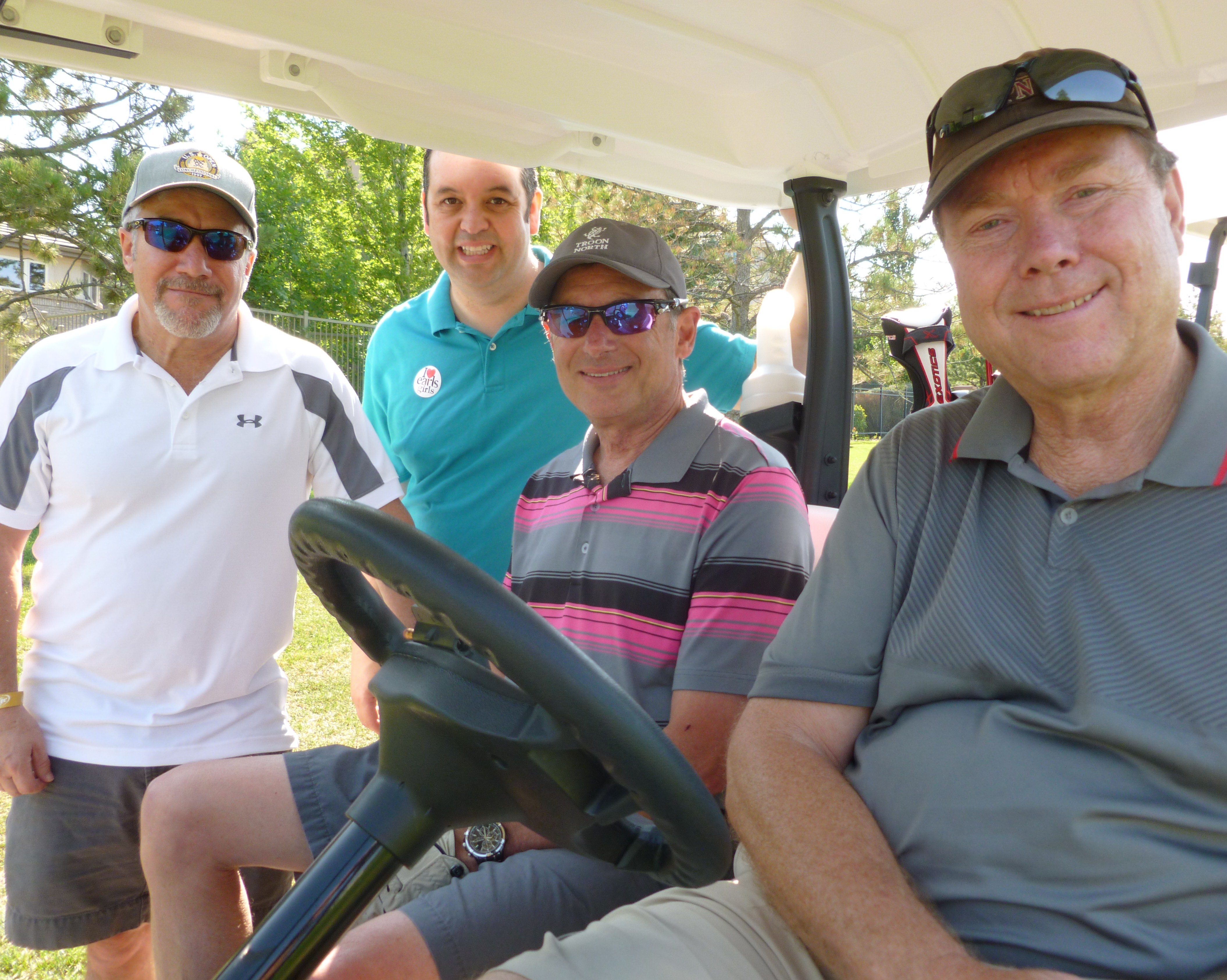 (l to r): Jeff Leventhal, Nathanial Quintana, Mark Phillips and Steve Swalm