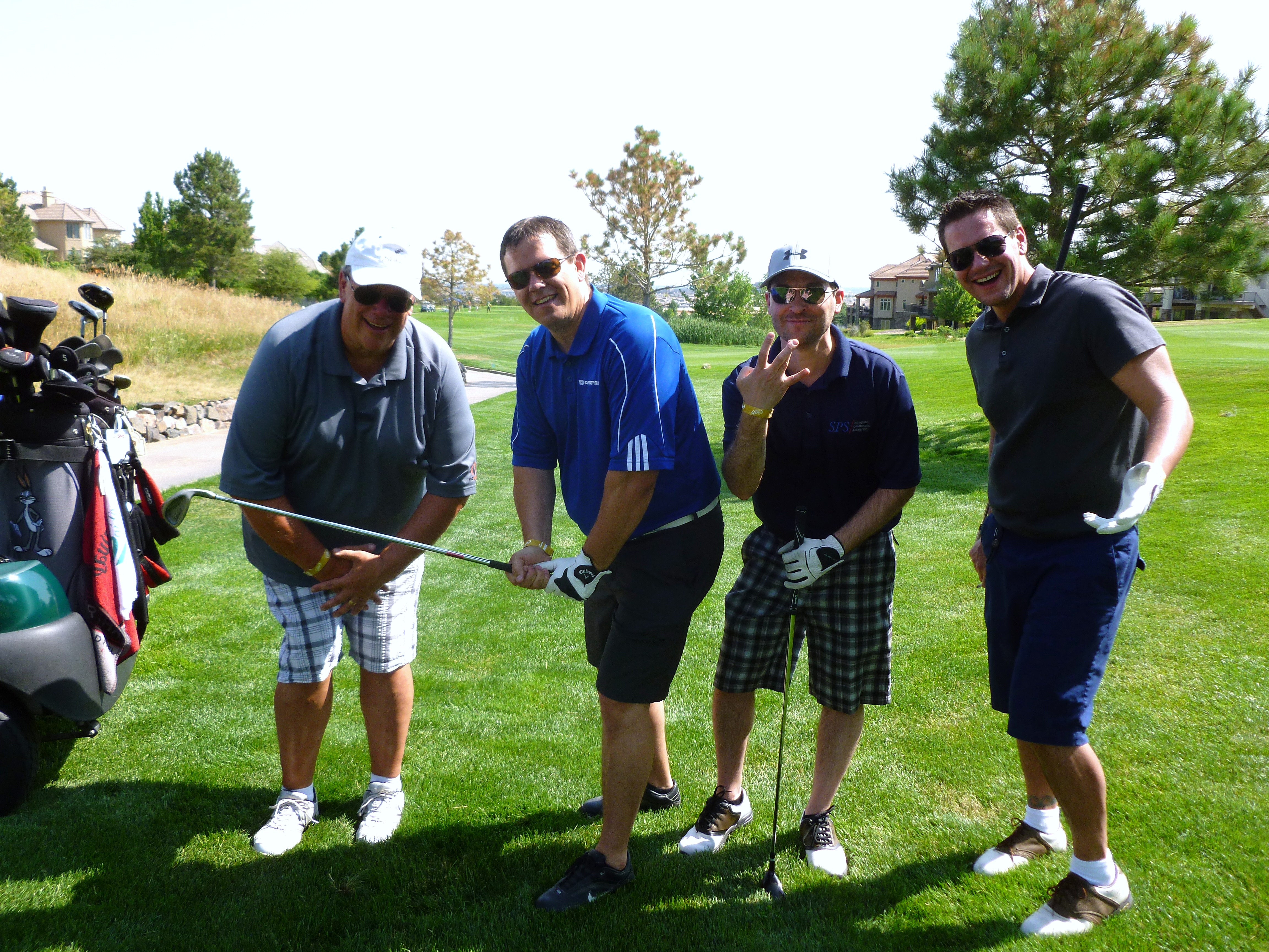 (l to r): Jim Gaulke, Ty Golding, Jason Hansen and Brett Thorson