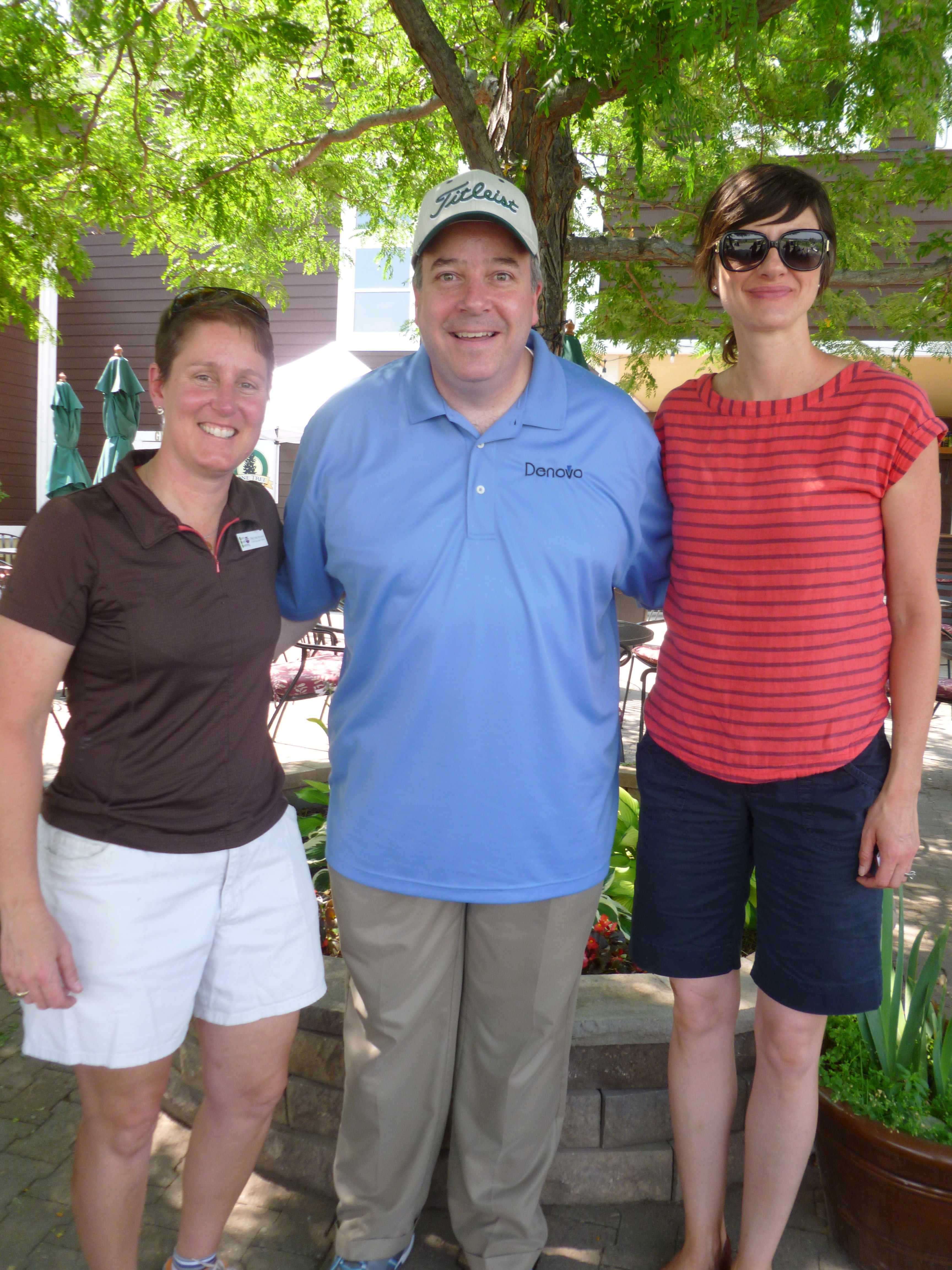 (l to r): Piep van Heuven, and Paul Herbka, with board member Kristine ...