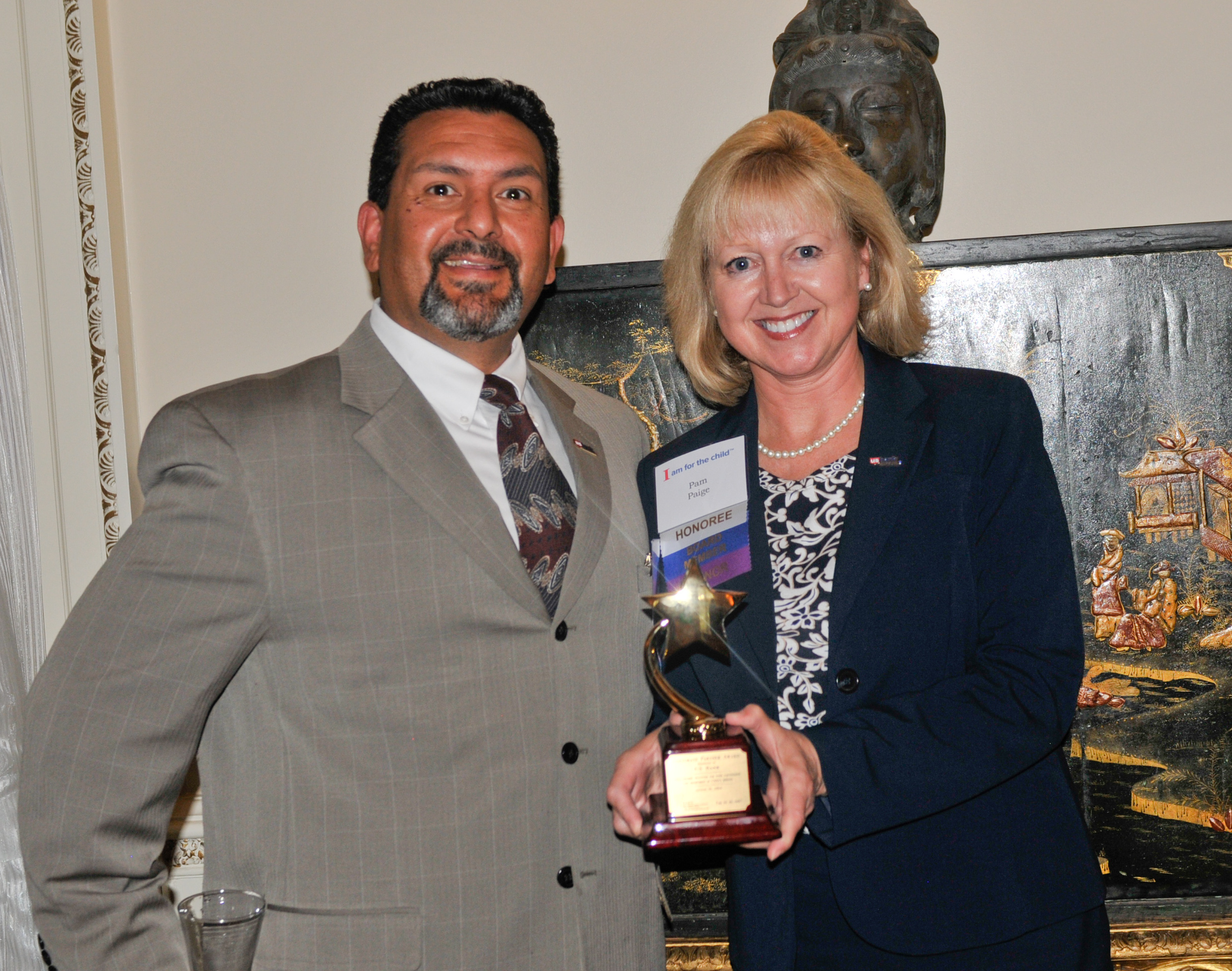 From honoree US Bank: Paul Perea and Pam Paige