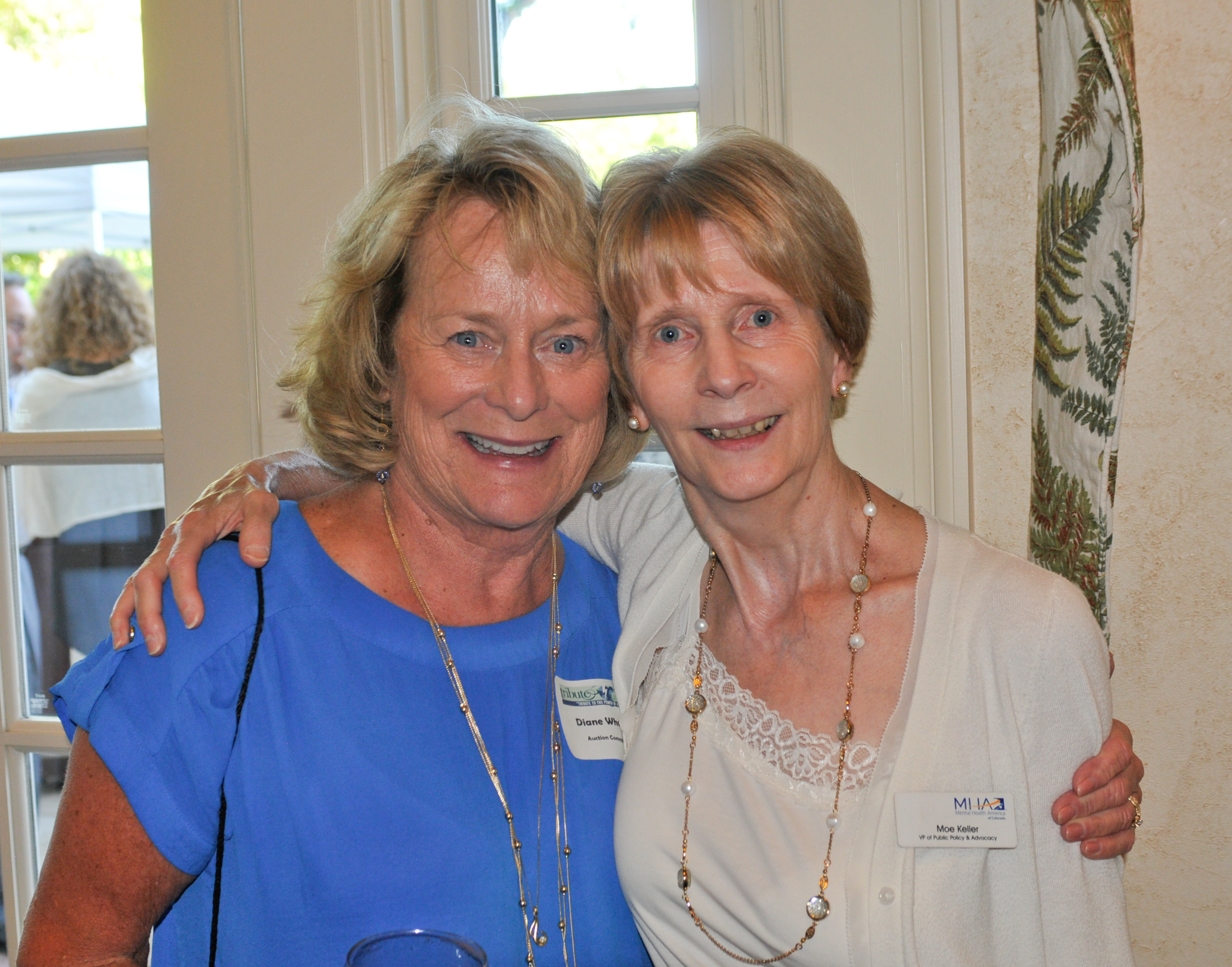 Diane Wheeler and Moe Keller, VP of Public Policy for MHAC