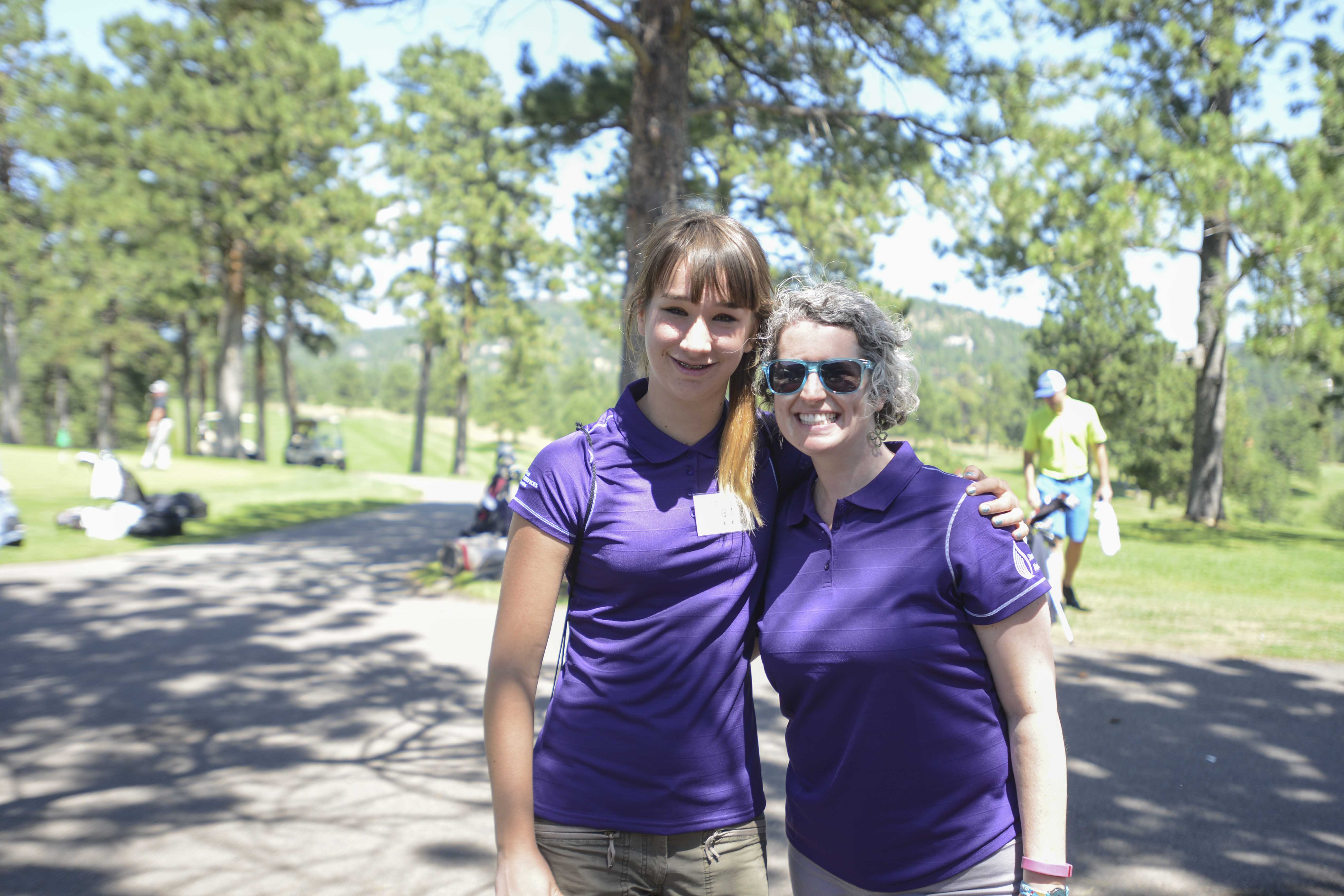 Taryn Trussell and Becca Sager