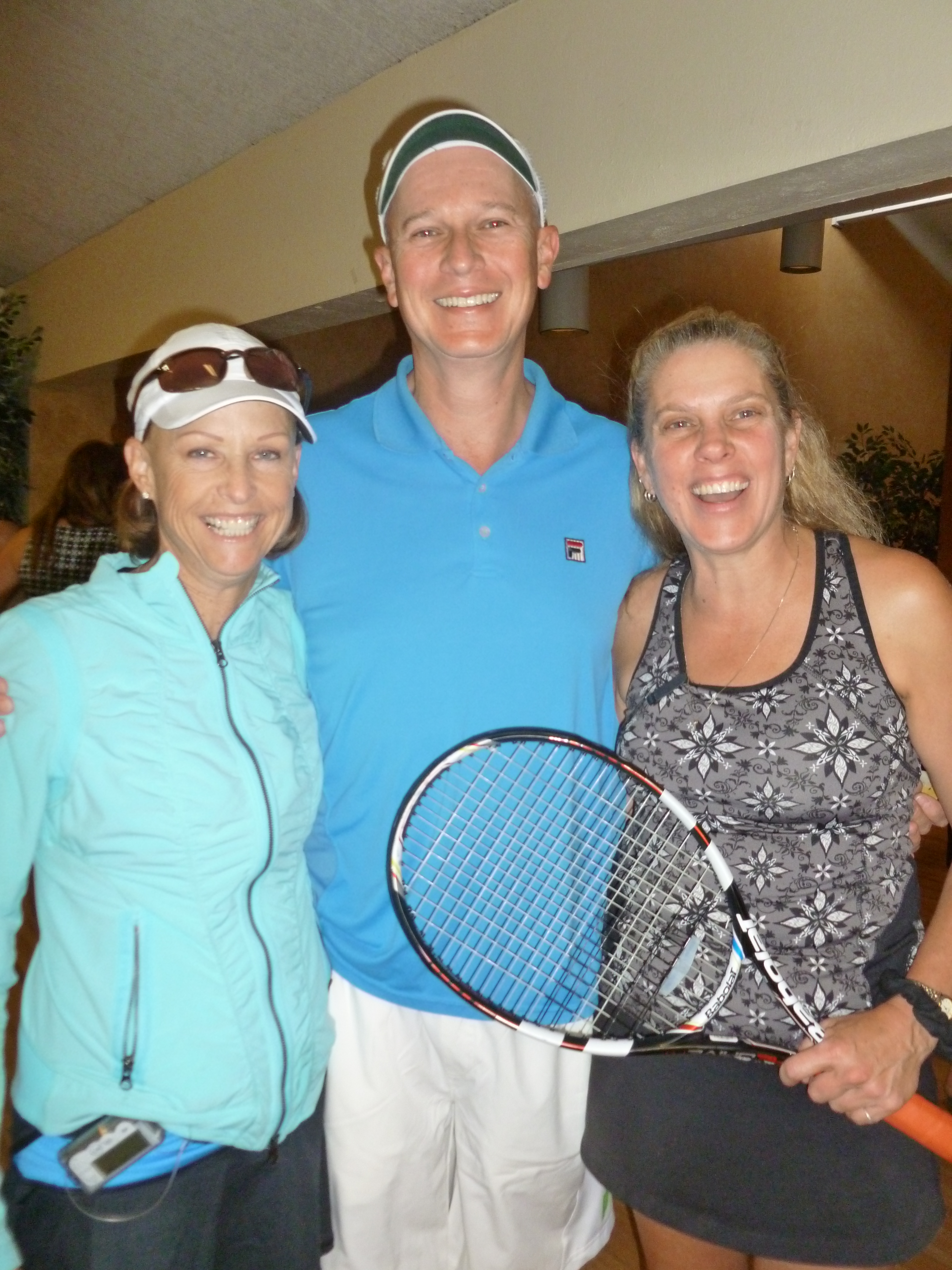 (l to r): Kathy Mueller, Adam Kahn and Julie Gall