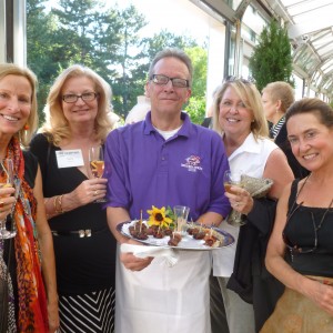 (l to r): Elaine Holoboff, Ann Trakimas, and Steve and Lori O'Flaherty