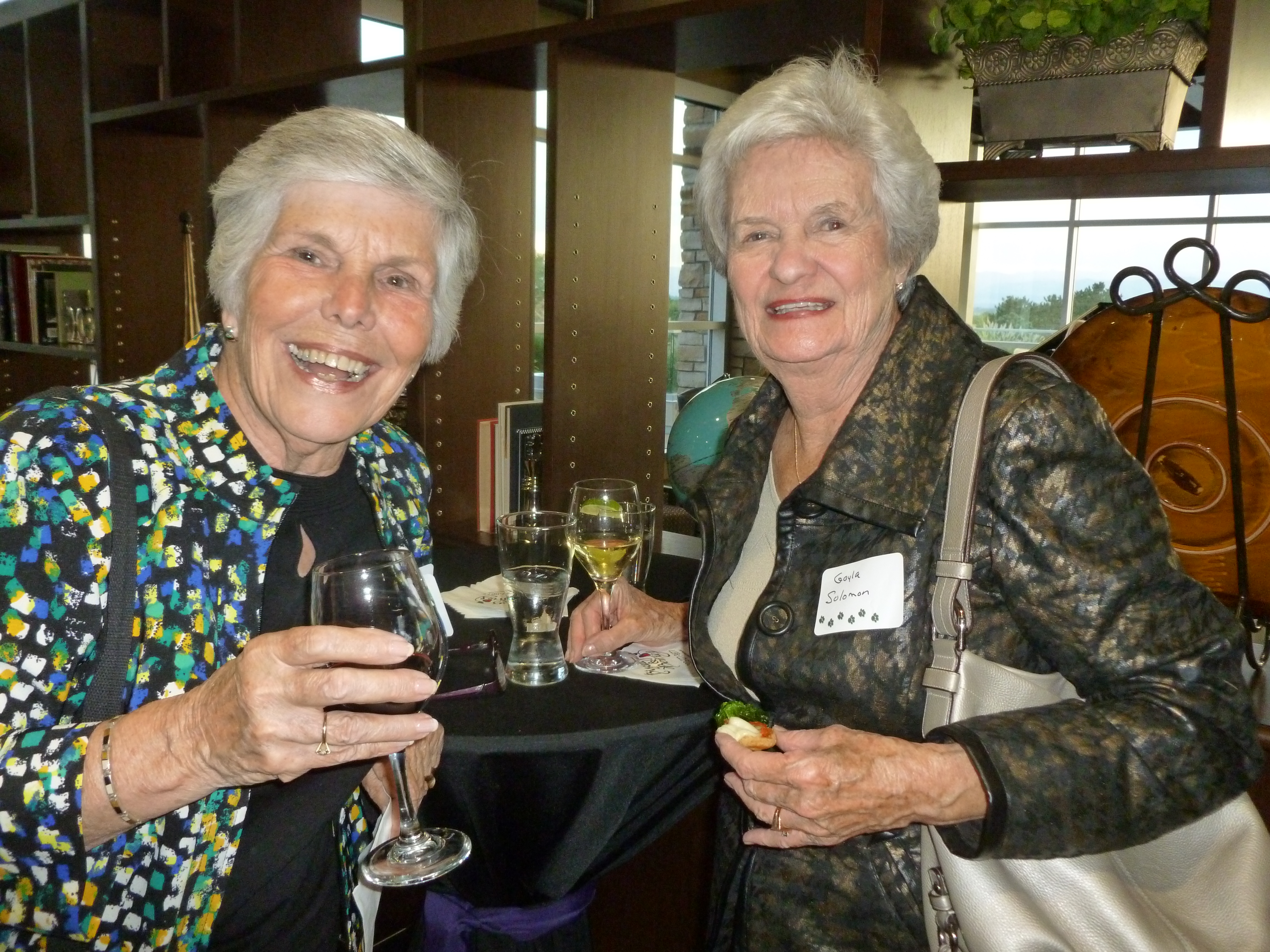 Marion Howley (left) and Gayla Soloman