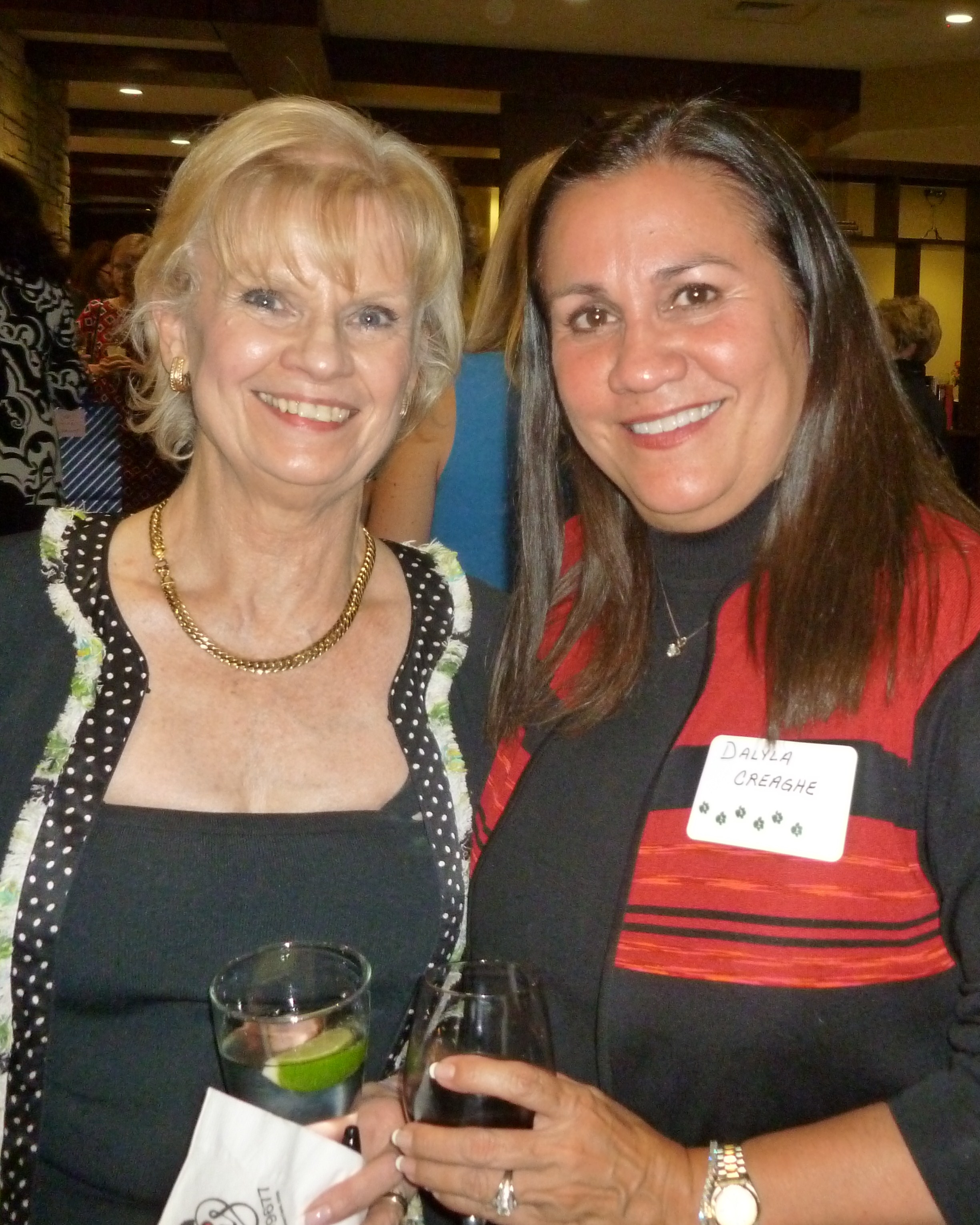 Lyn Schaffer (left) and Dalyla Creaghe