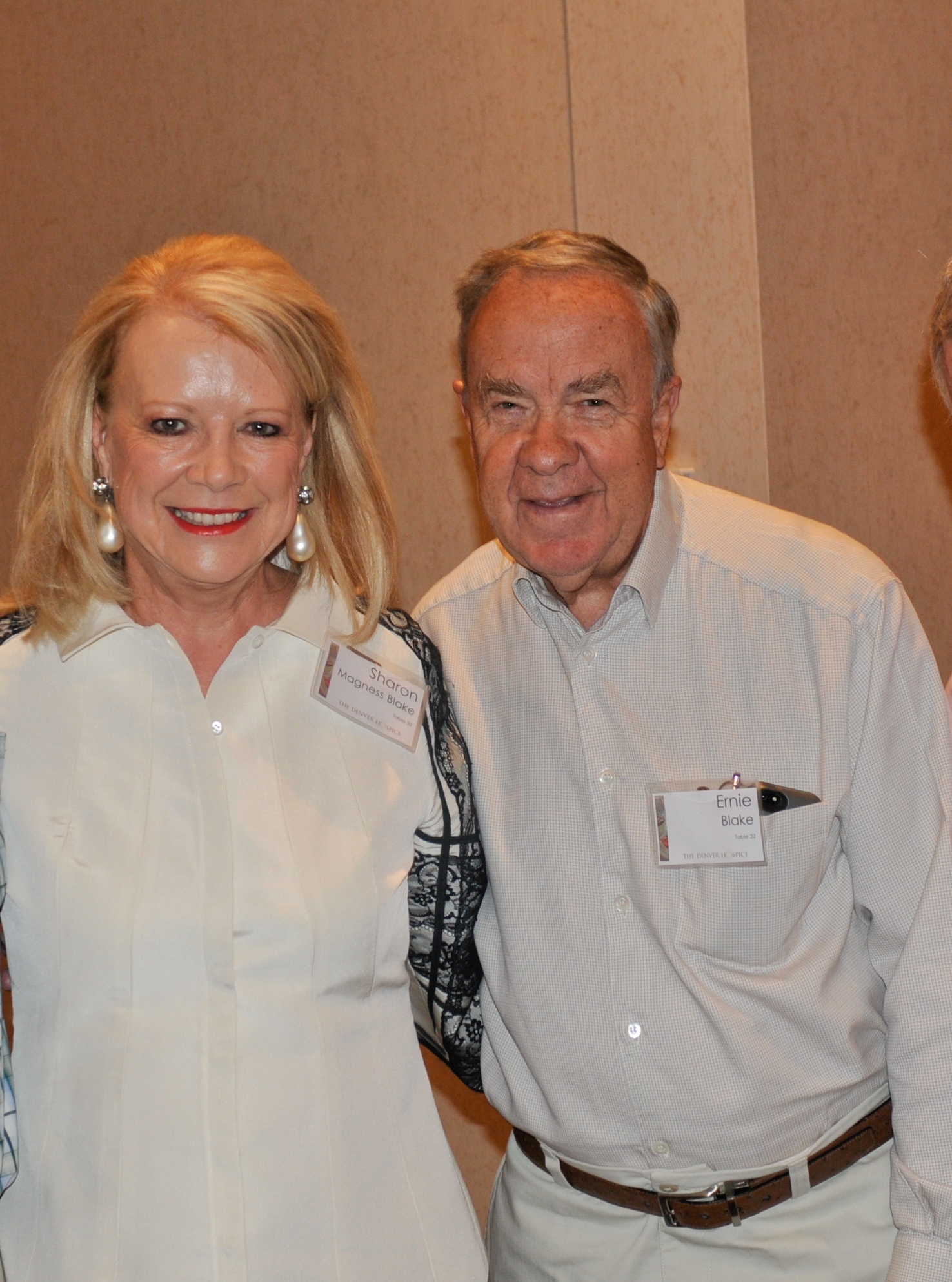 Sharon Magness Blake and Ernie Blake