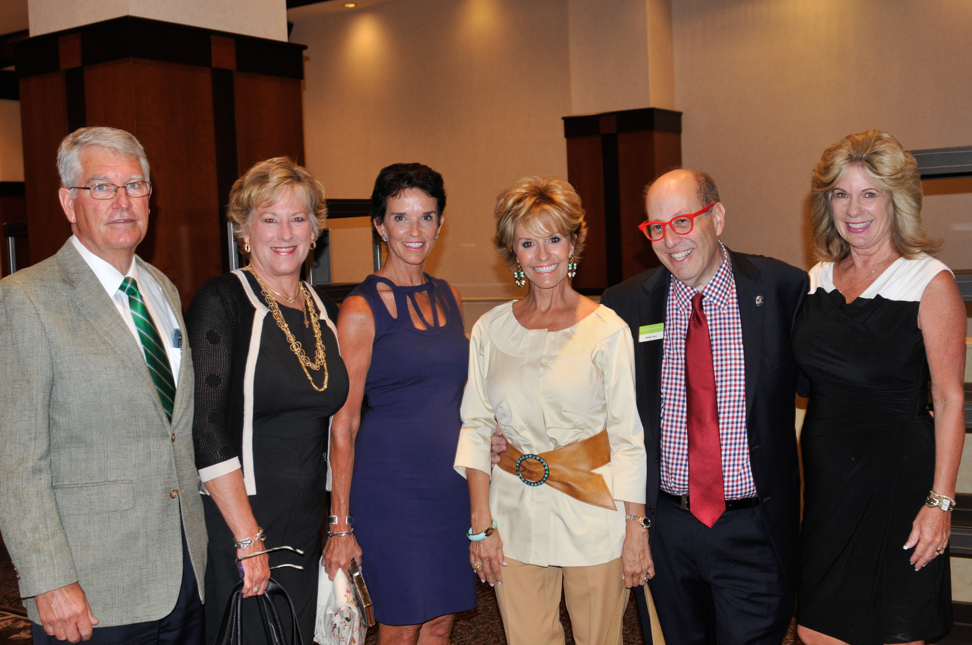 Ric and Lise Bellmar, left, Joanie Wattles, Jamie Angelich, Andy Levy ...