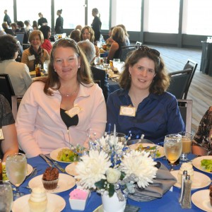 Christi King, left, and Helga Mahaffey