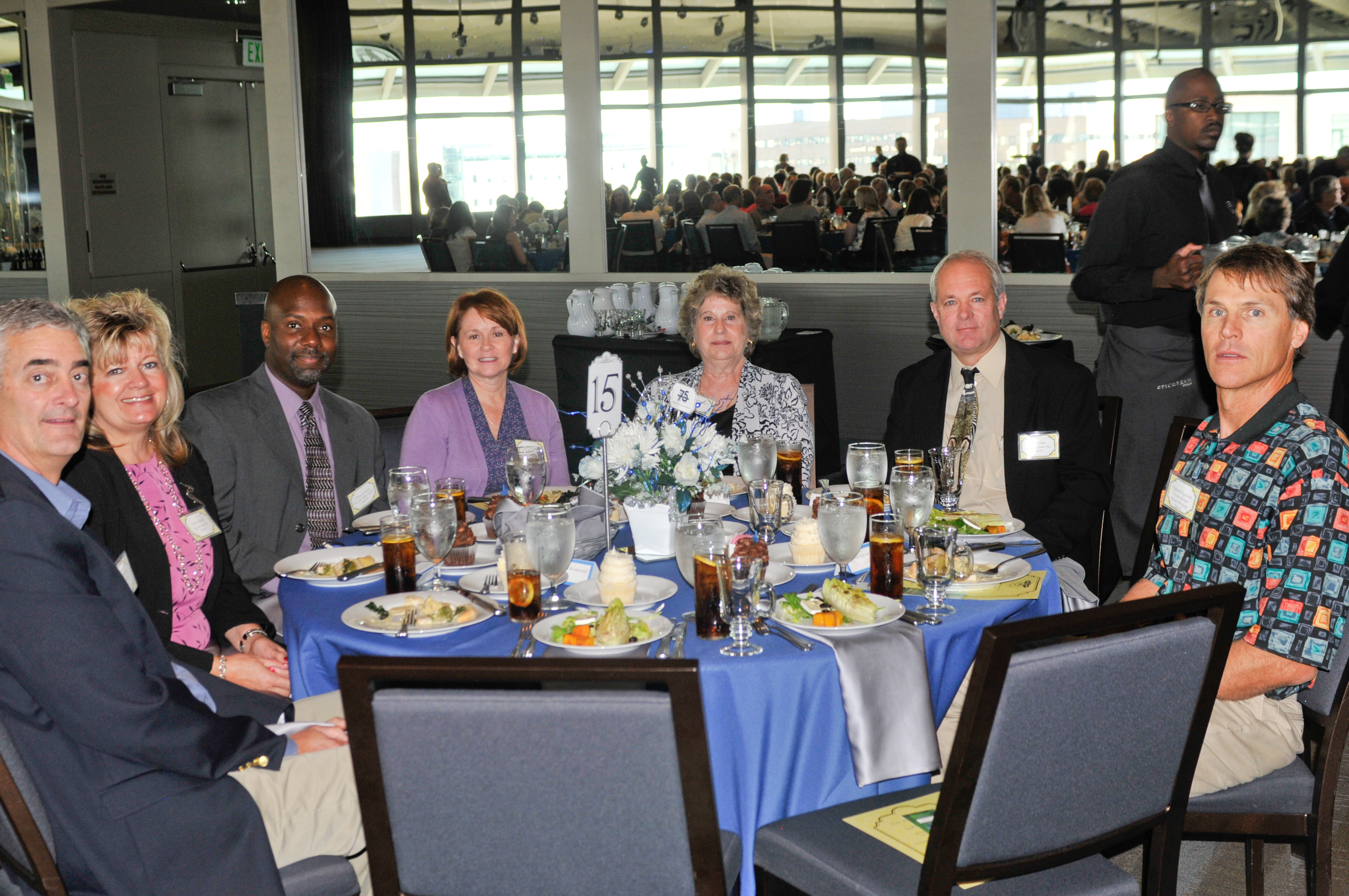 Representatives of long-time members: Brent Broekemeier and Dawn ...