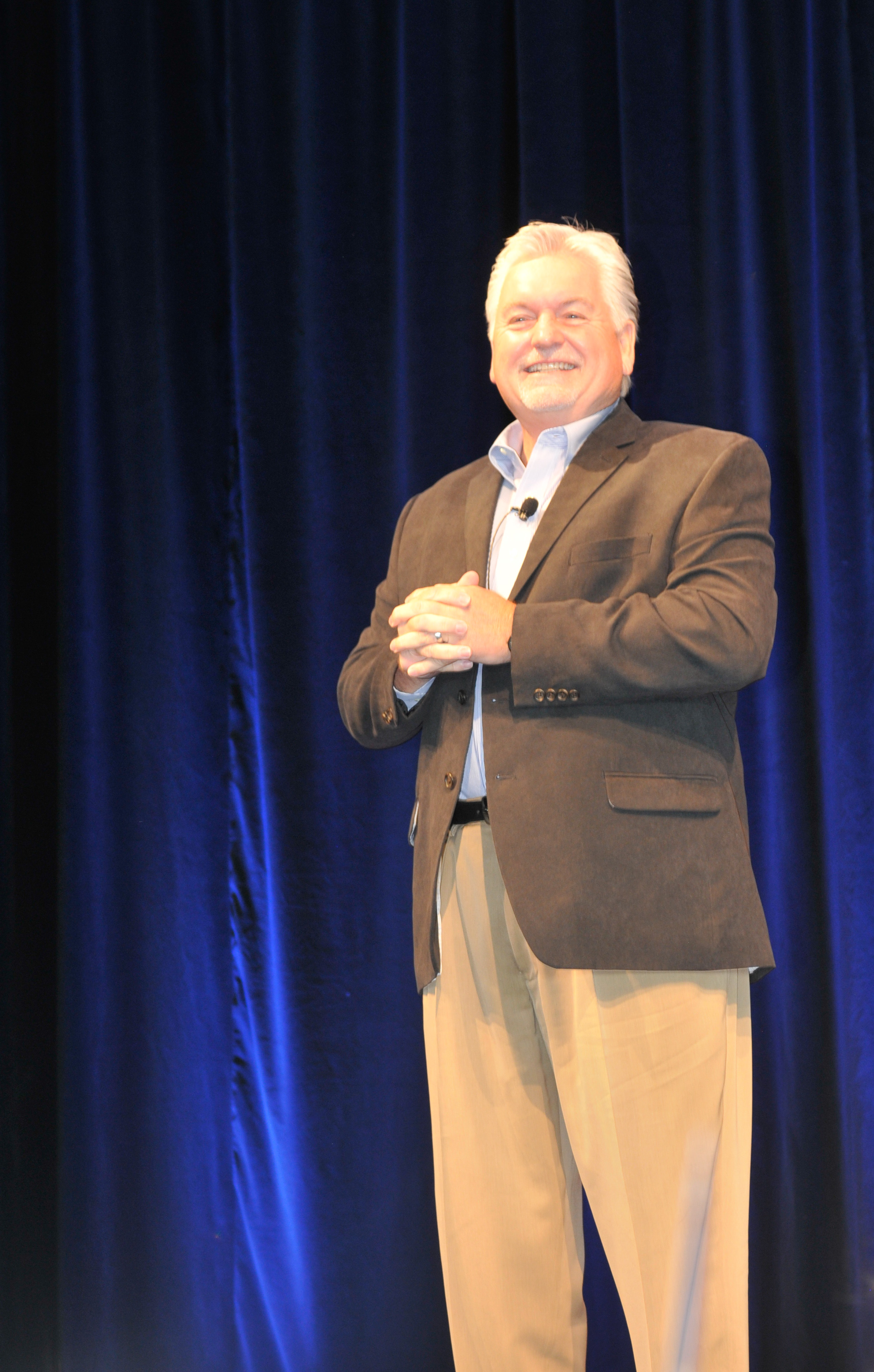 Steve Gilliland talked about purpose, passion and pride