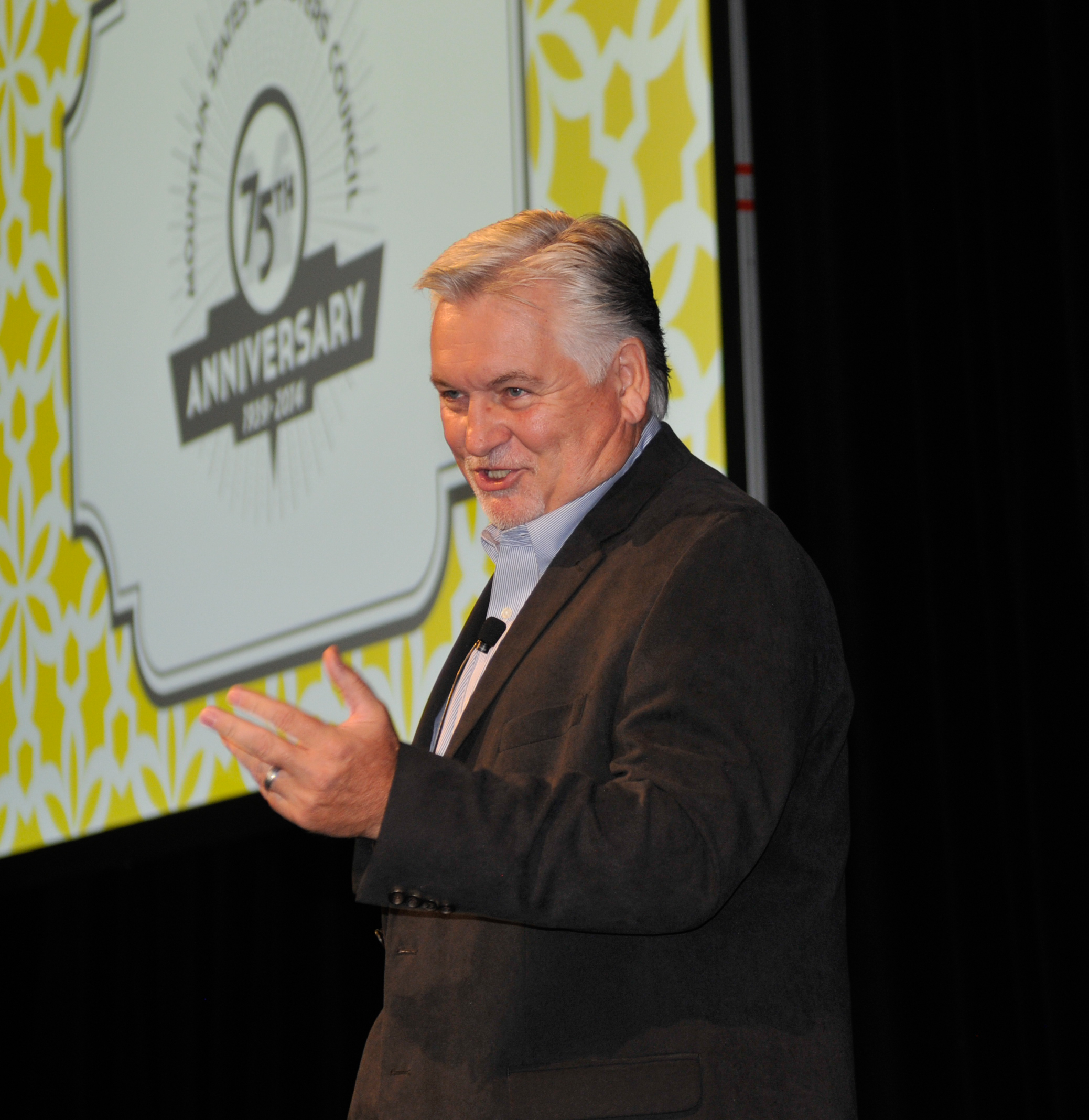 Steve Gilliland makes a point