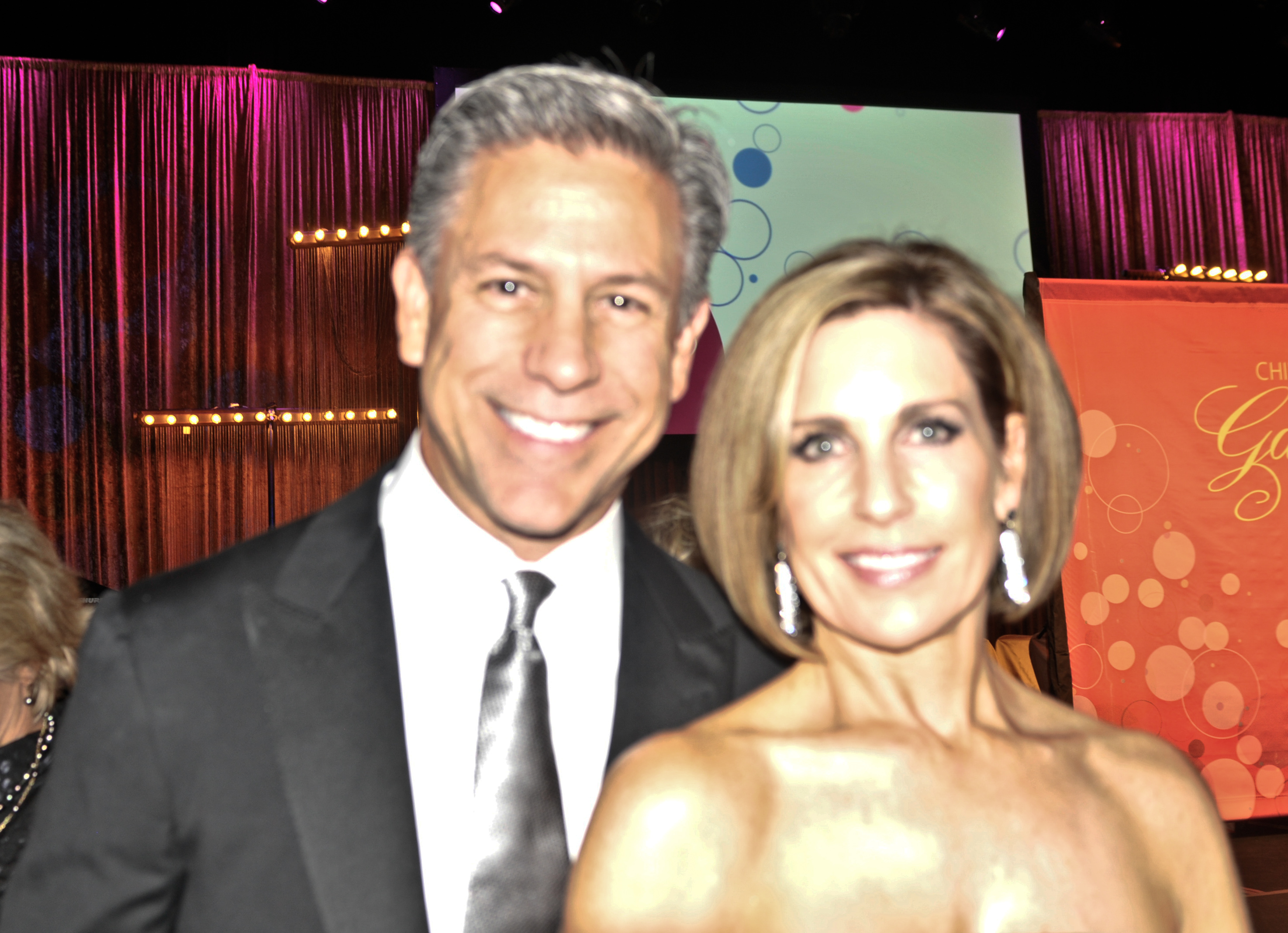 Major sponsors George and Carol Solich