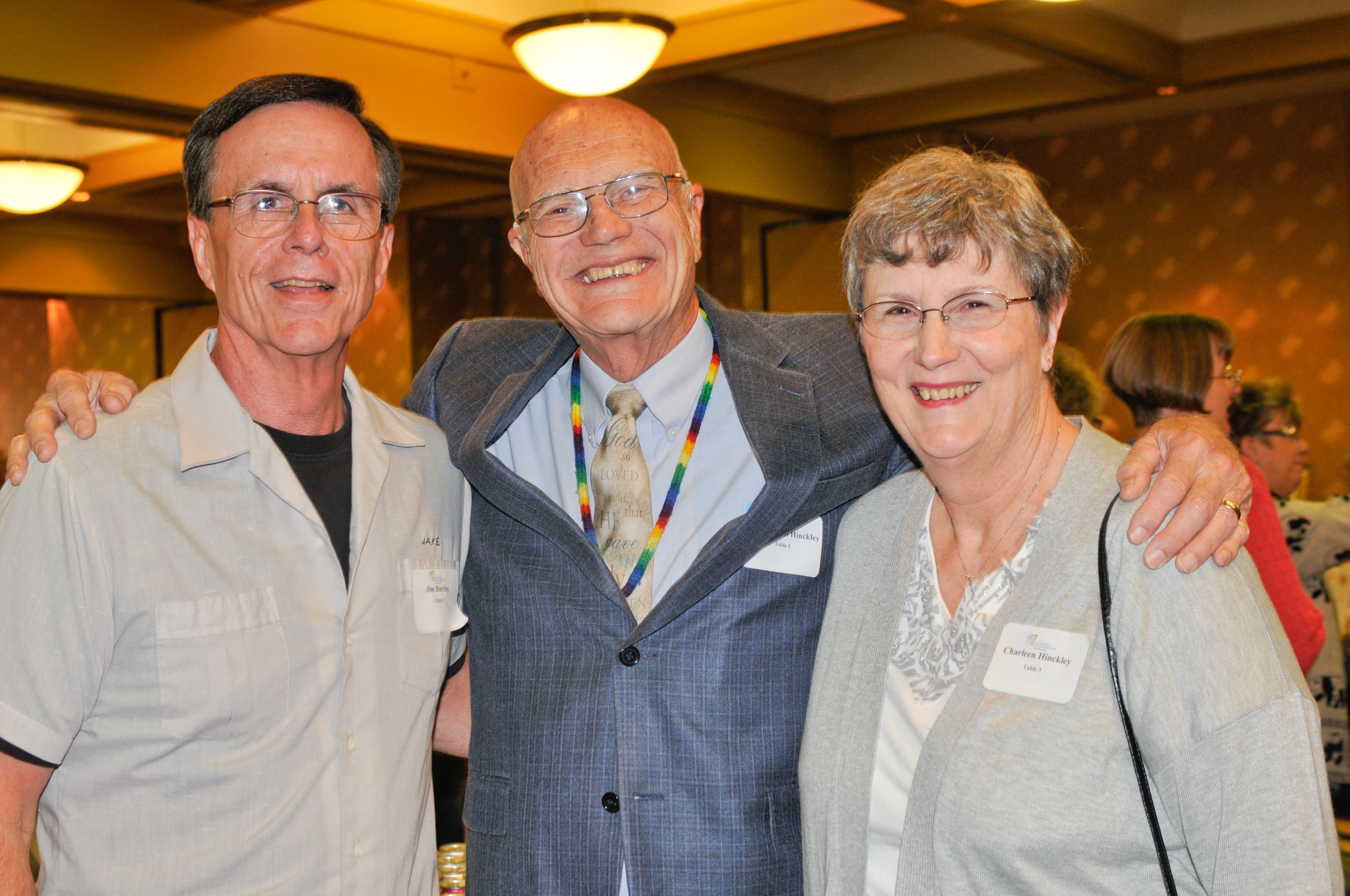 LFS President and CEO Jim Barclay, left, with Dr. Marshall and Charleen ...