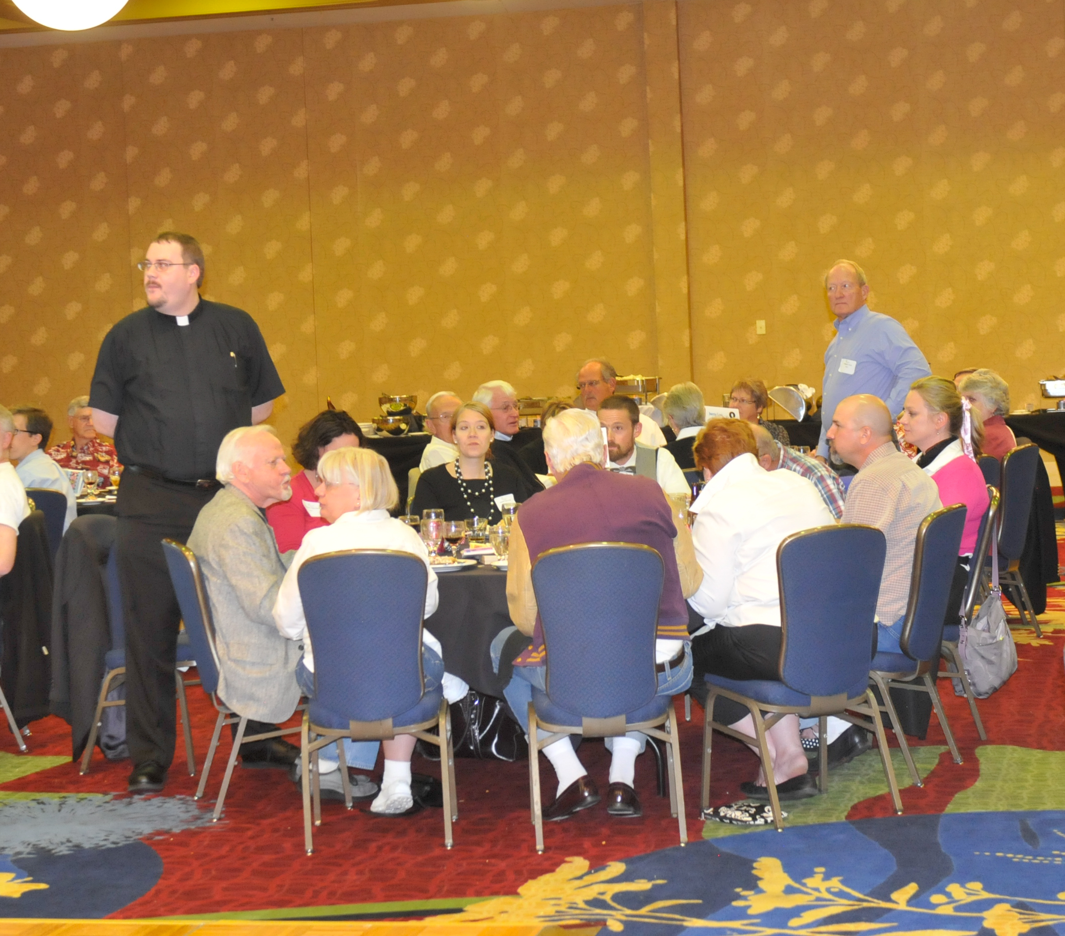 guests stand to be recognized