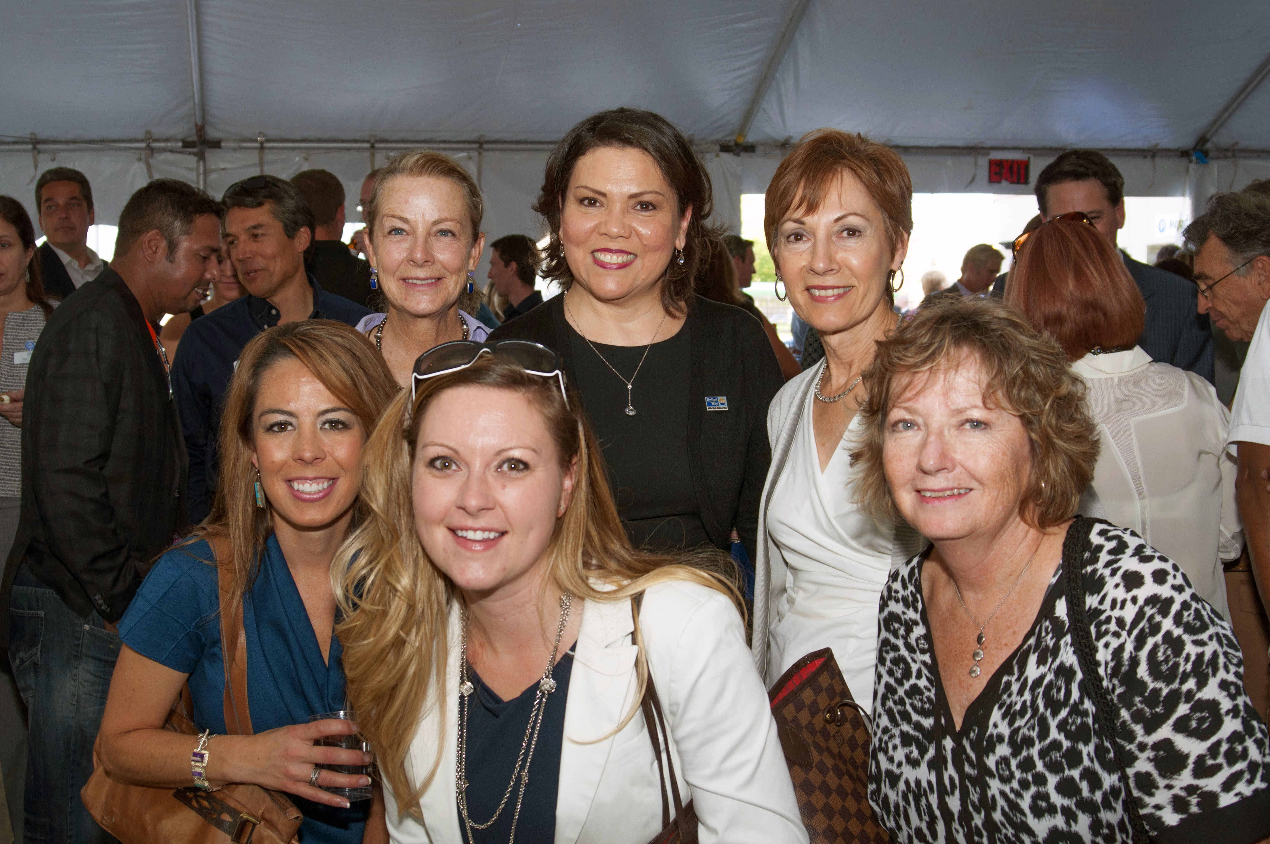 Front: Angela Lujan, Stephanie McKay and Joan Moore; Back: Laurie Lujan ...