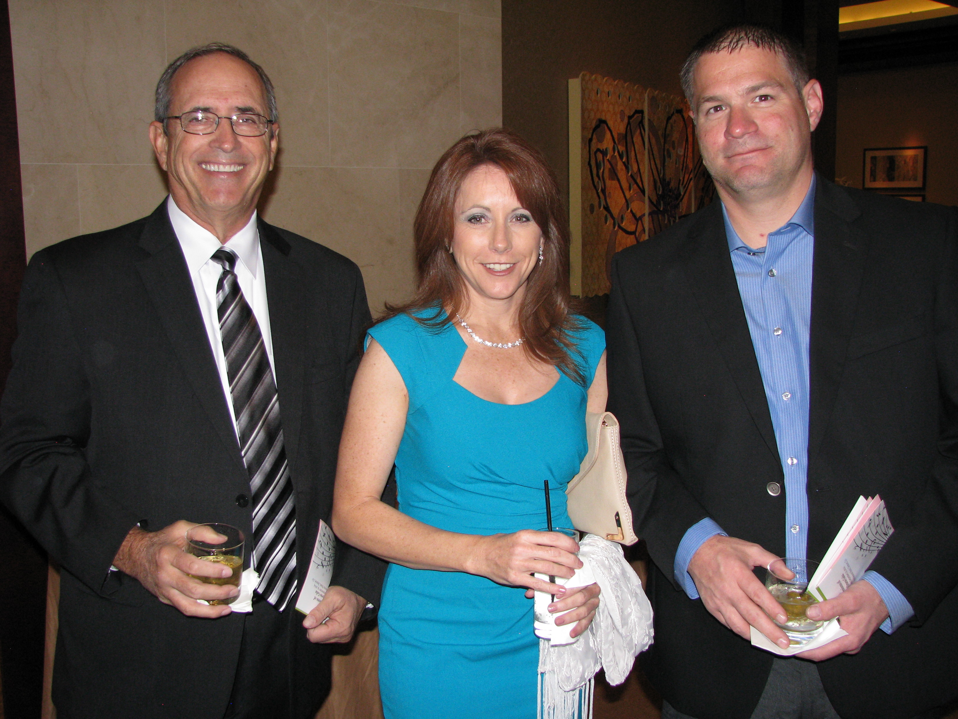 Dr. Bob Birdwell catches up with Lisa Larkin-Allen and Scott Bell