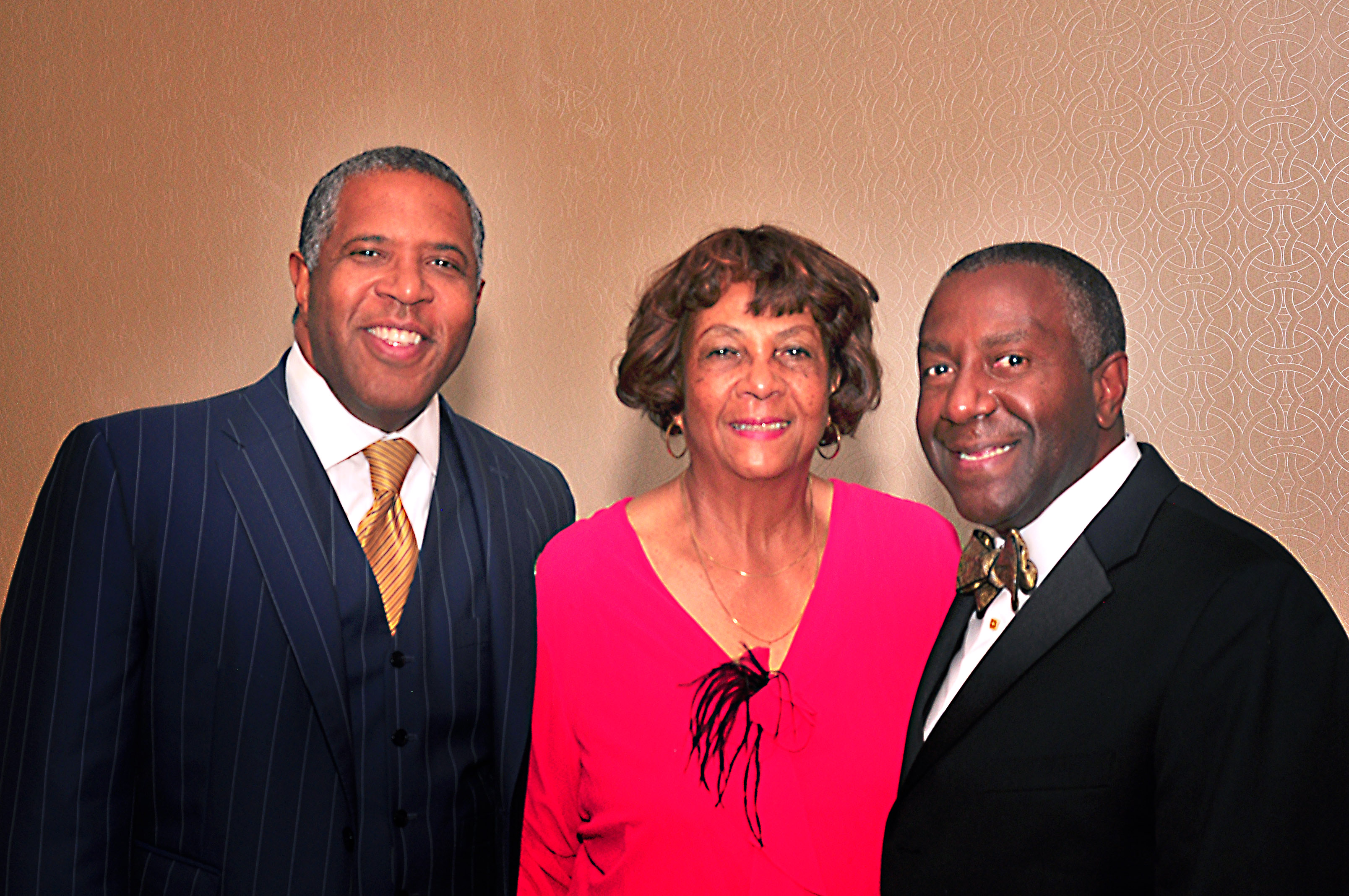 Award Winner Robert Smith, Beth Vaden and Urban League Chair Wayne Vaden