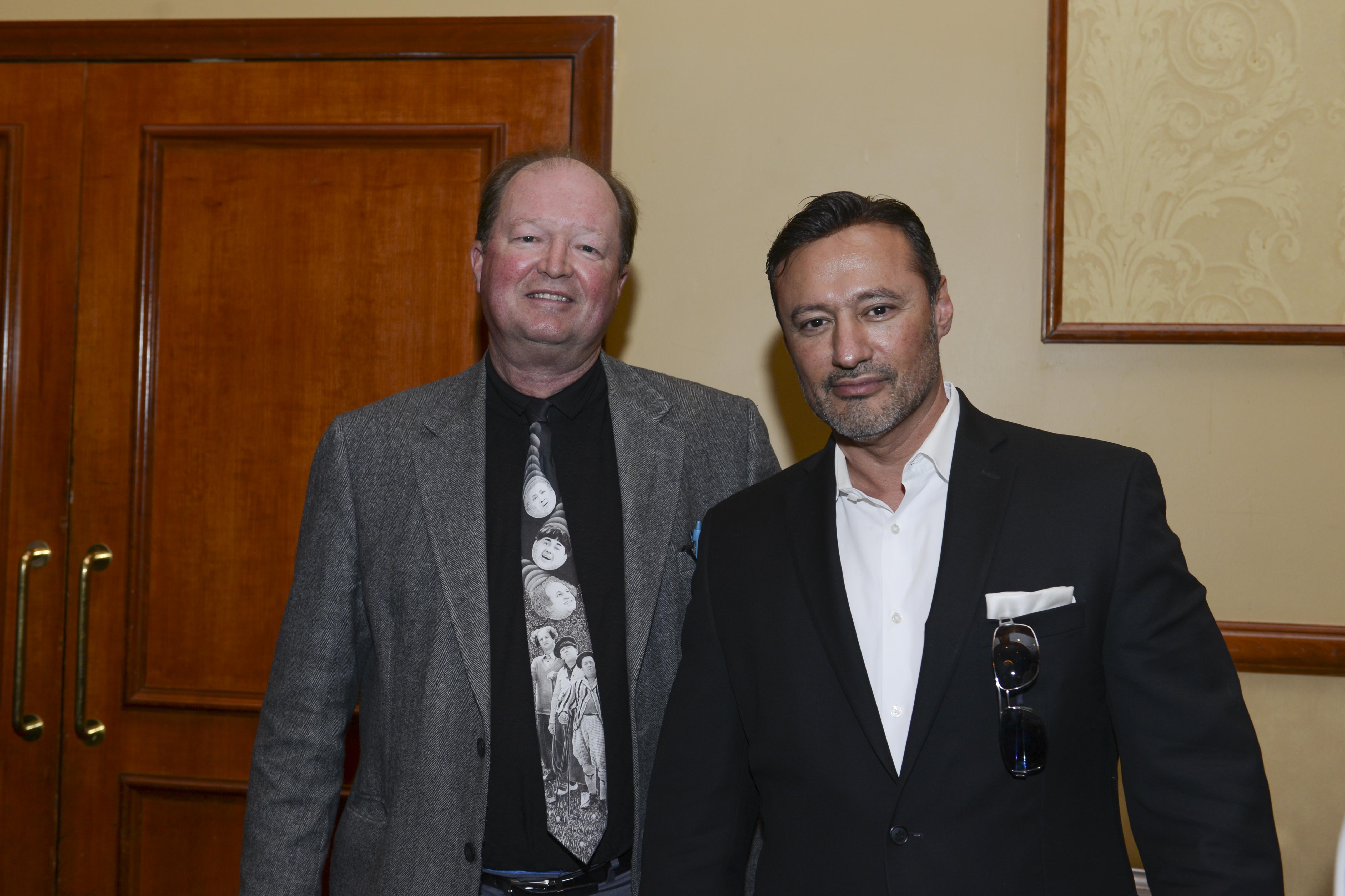 CFO Darcy Narans, left, with Board Chairman Joe Gerardi